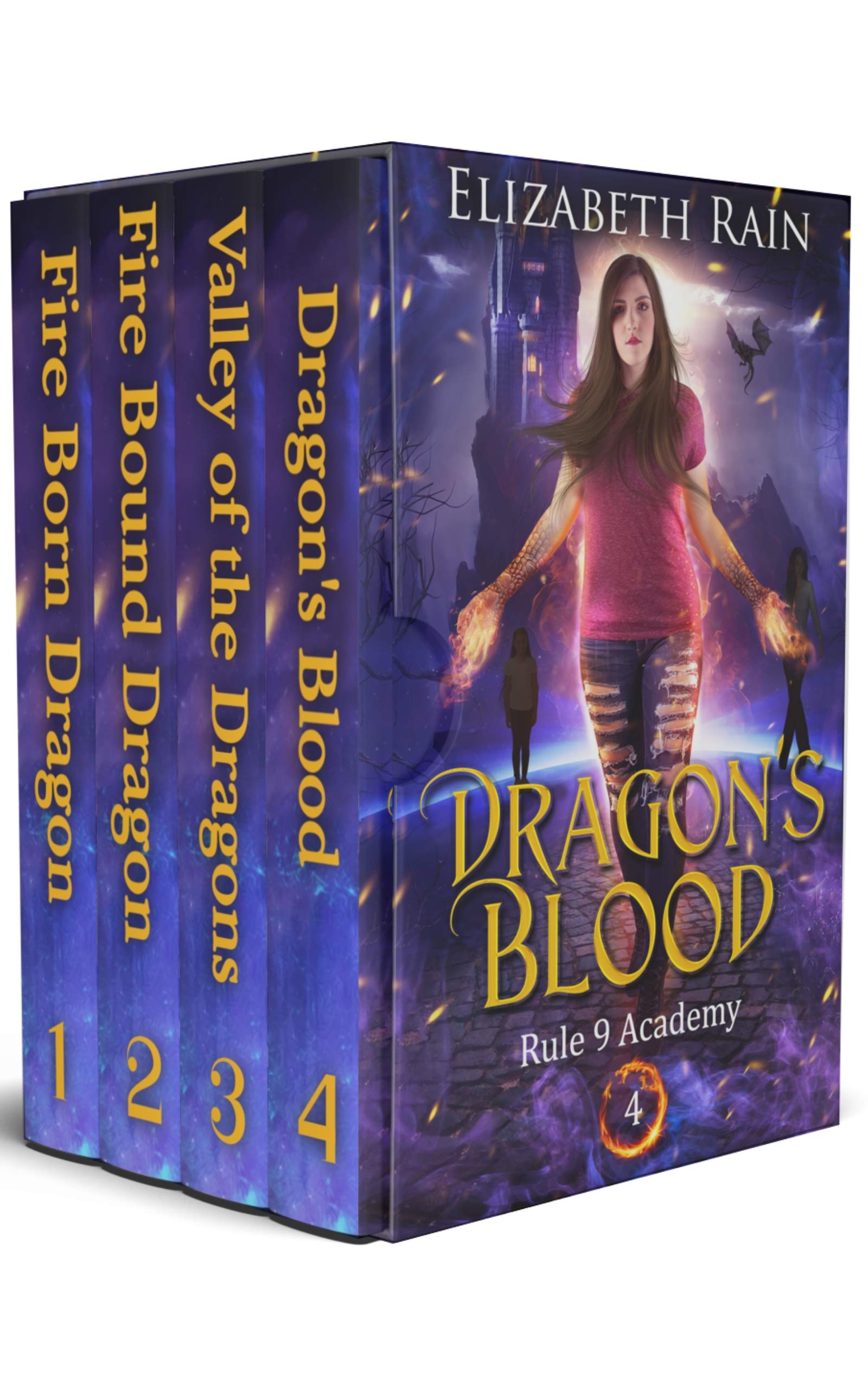 Rule 9 Academy Books 1-4 by Elizabeth Rain | Goodreads