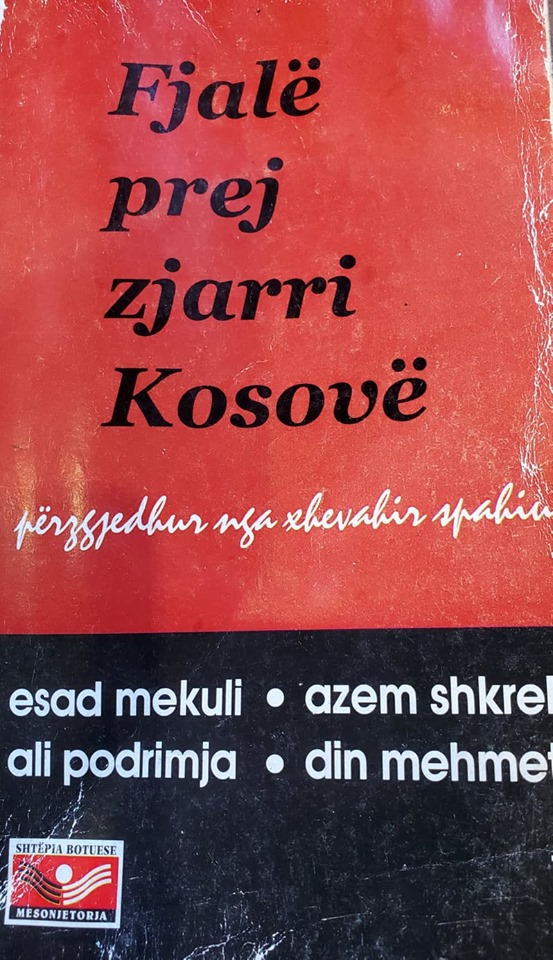 Fjalë prej zjarri Kosovë by Esad Mekuli | Goodreads