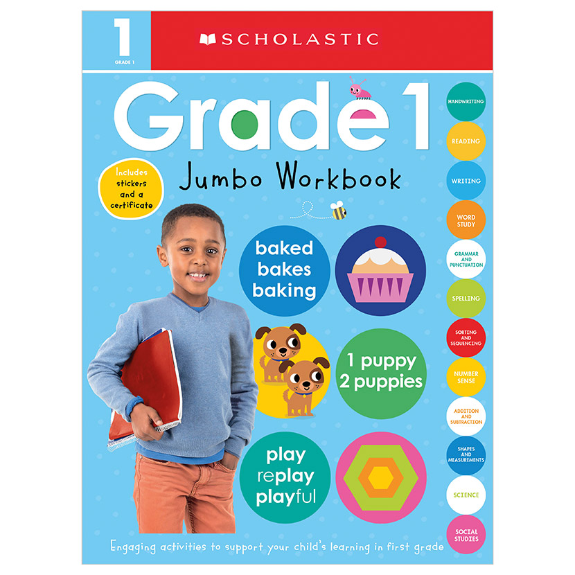 First Grade Jumbo Workbook: Scholastic Early Learners by Scholastic Inc ...