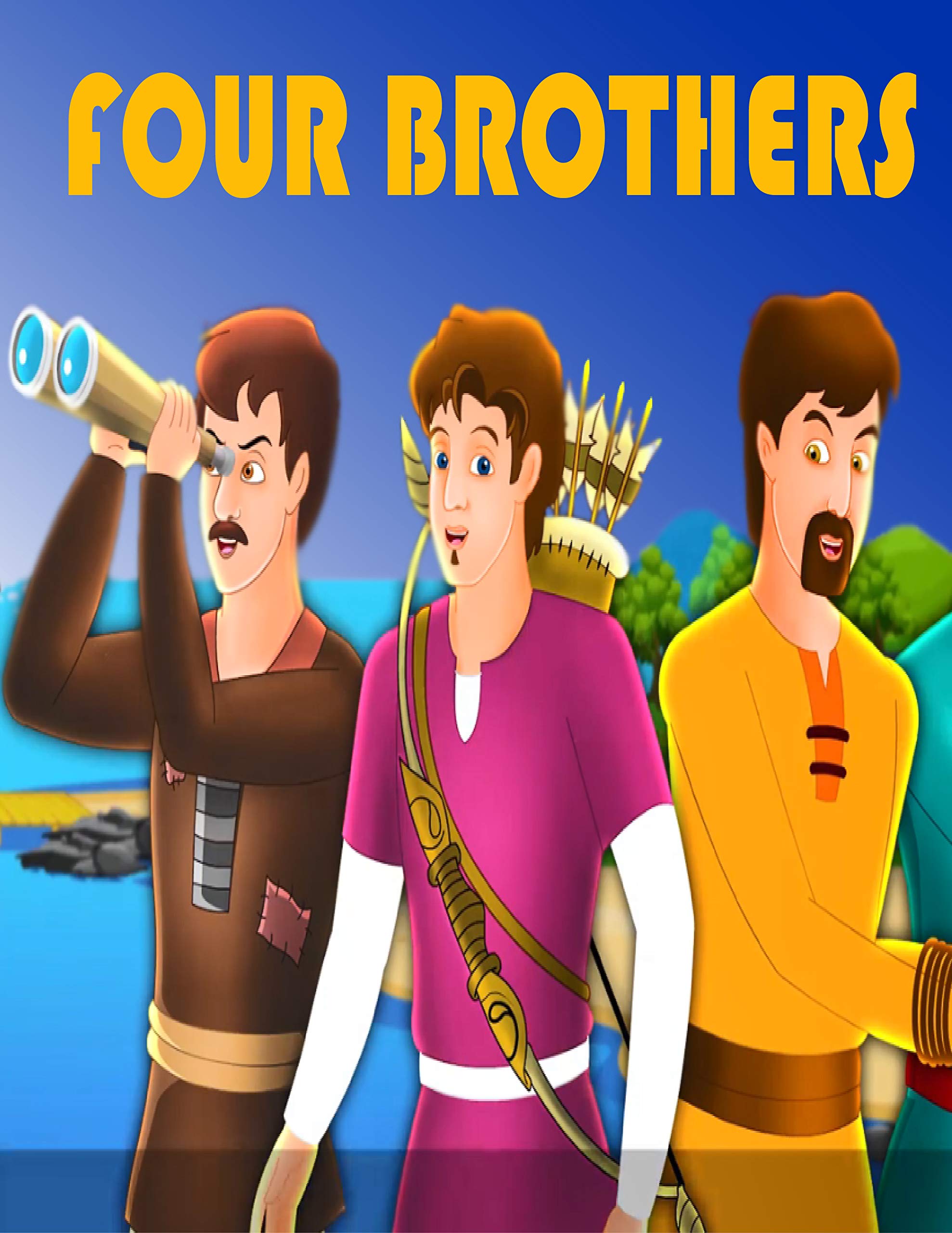 Story Of About Four Brothers | A Bedtime Story Picture Book for Kids ...