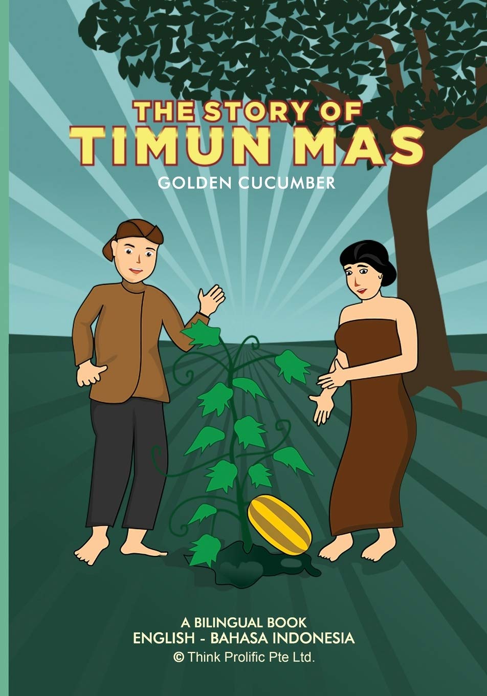 The Story of Timun Mas (Golden Cucumber): English Indonesian Bilingual ...