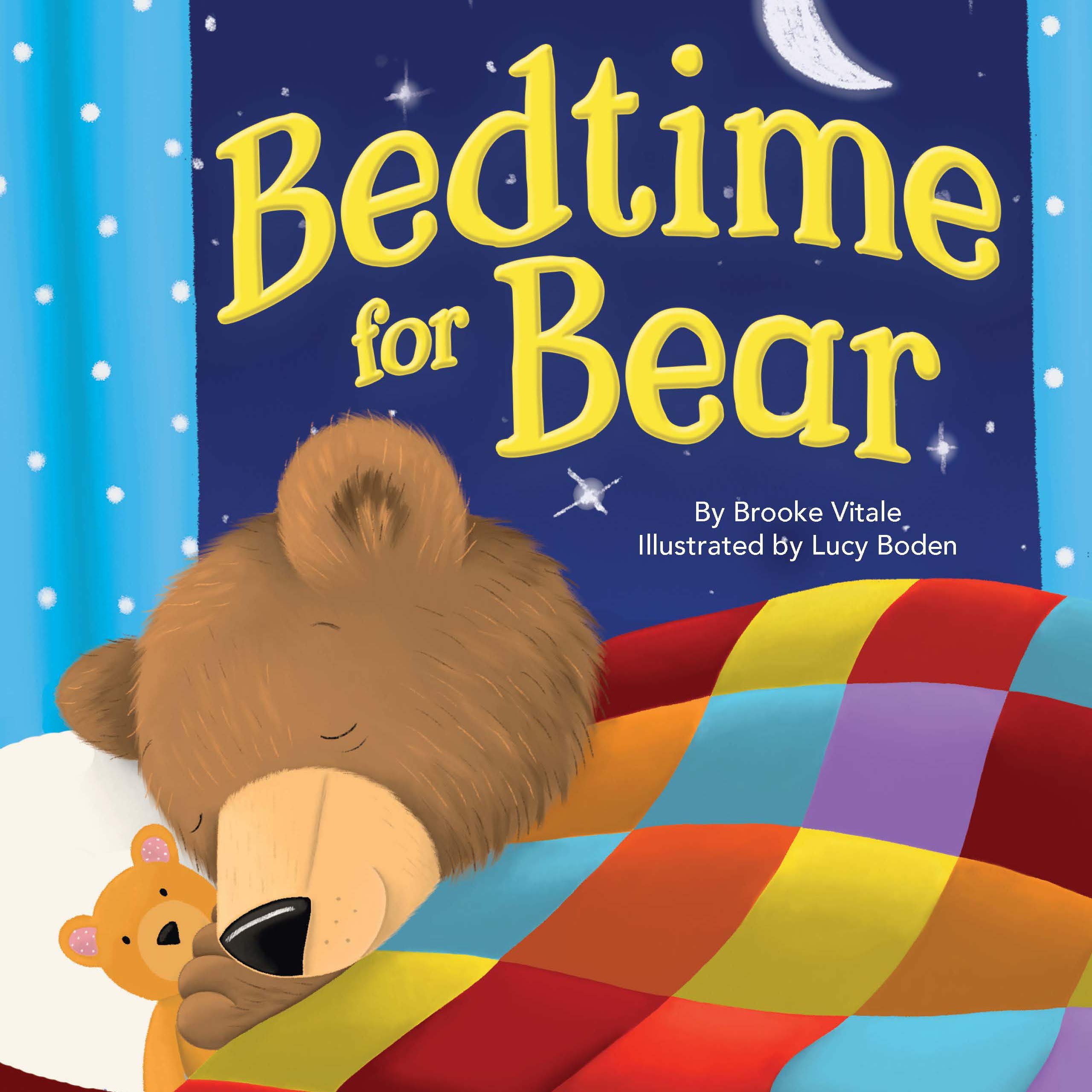 Bedtime for Bear - Children's Chunky Padded Board Book by Little Hippo ...