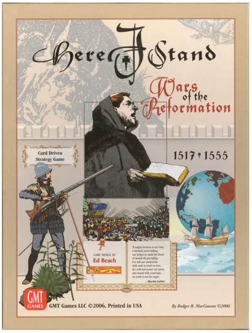 (NOT A BOOK) - Here I Stand rules & playbook by Ed Beach | Goodreads
