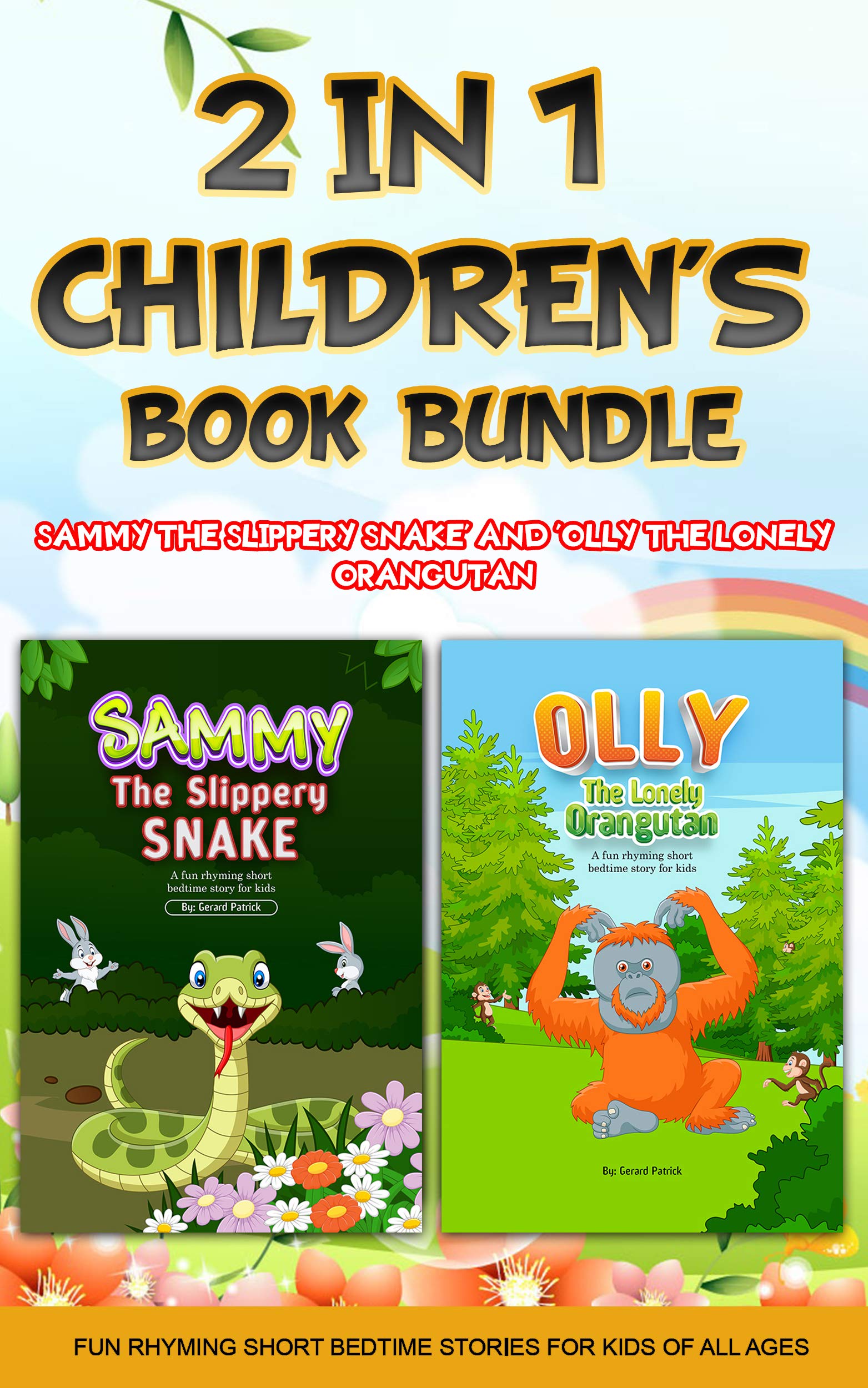 2 in 1 Children's Book Bundle: 'Sammy the Slippery Snake' and 'Olly the ...