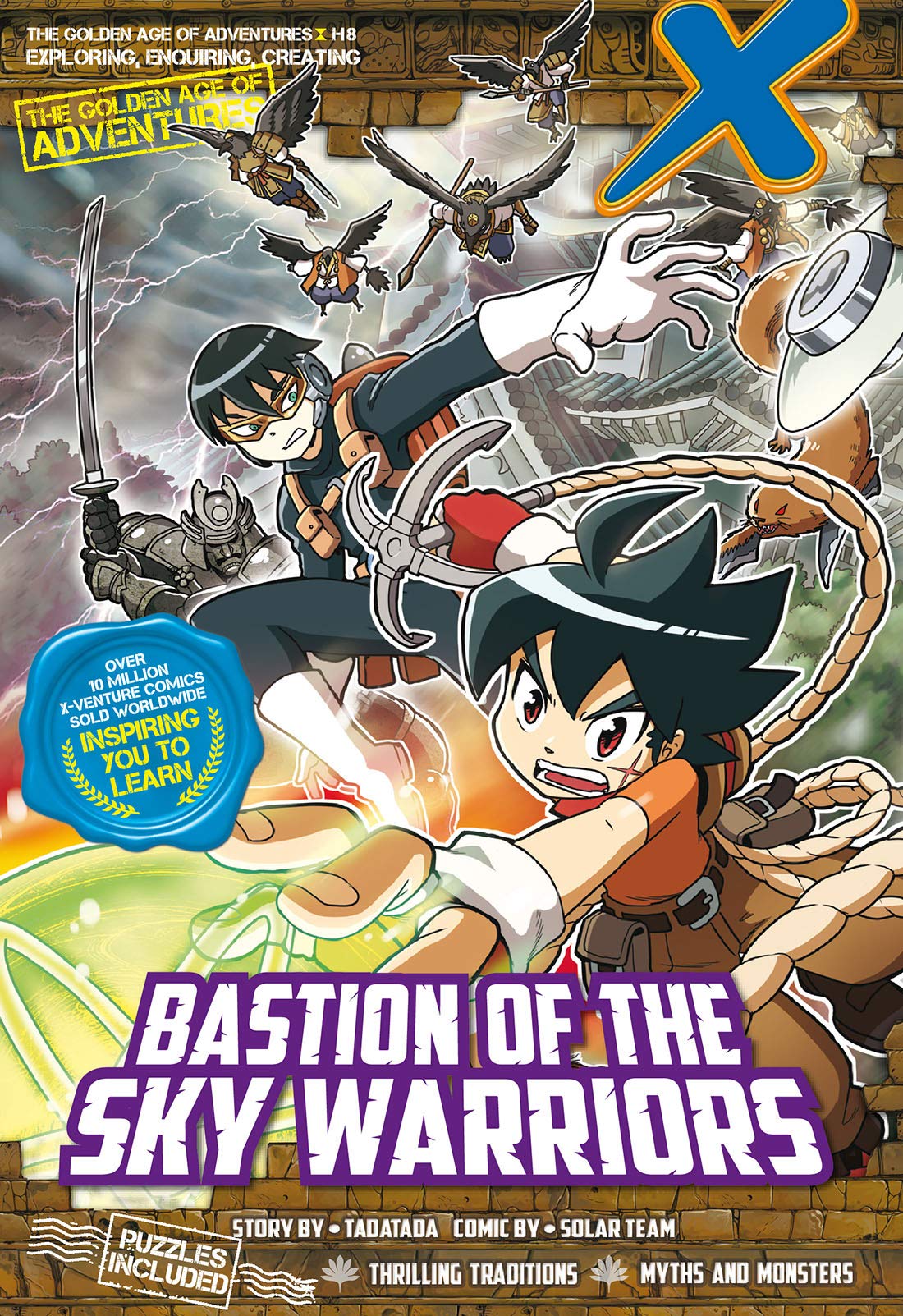 X-Venture The Golden Age of Adventure 8: Bastion of the Sky Warriors by Tadatada | Goodreads