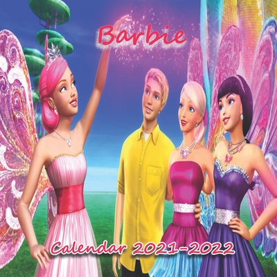 Barbie Calendar 2021-2022: Barbie wall calendar with 18 pictures and 18 ...