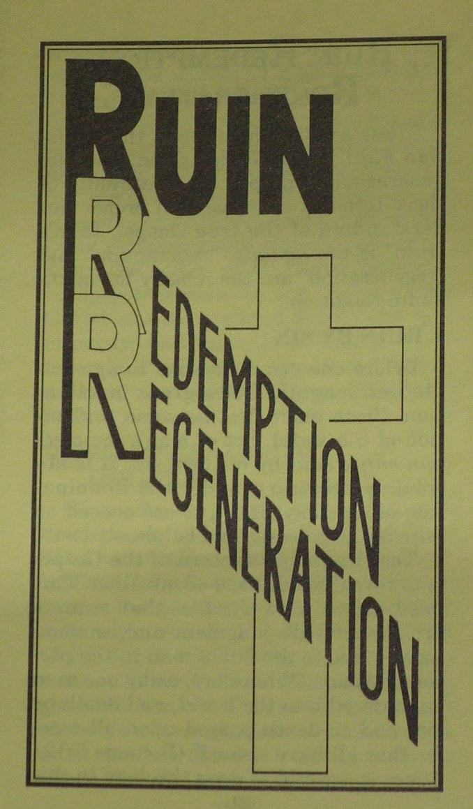 Ruin, Redemption, Regeneration by W.F. Bell | Goodreads