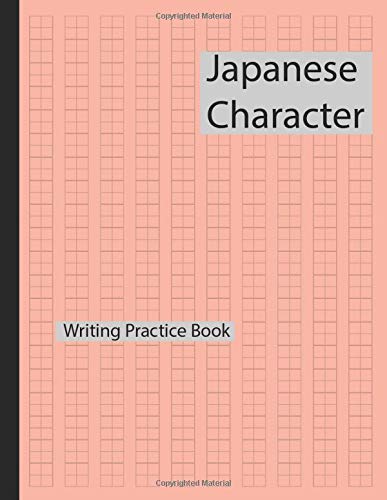 Japanese Character Writing Practice Book: Large Japanese Kanji Practice ...