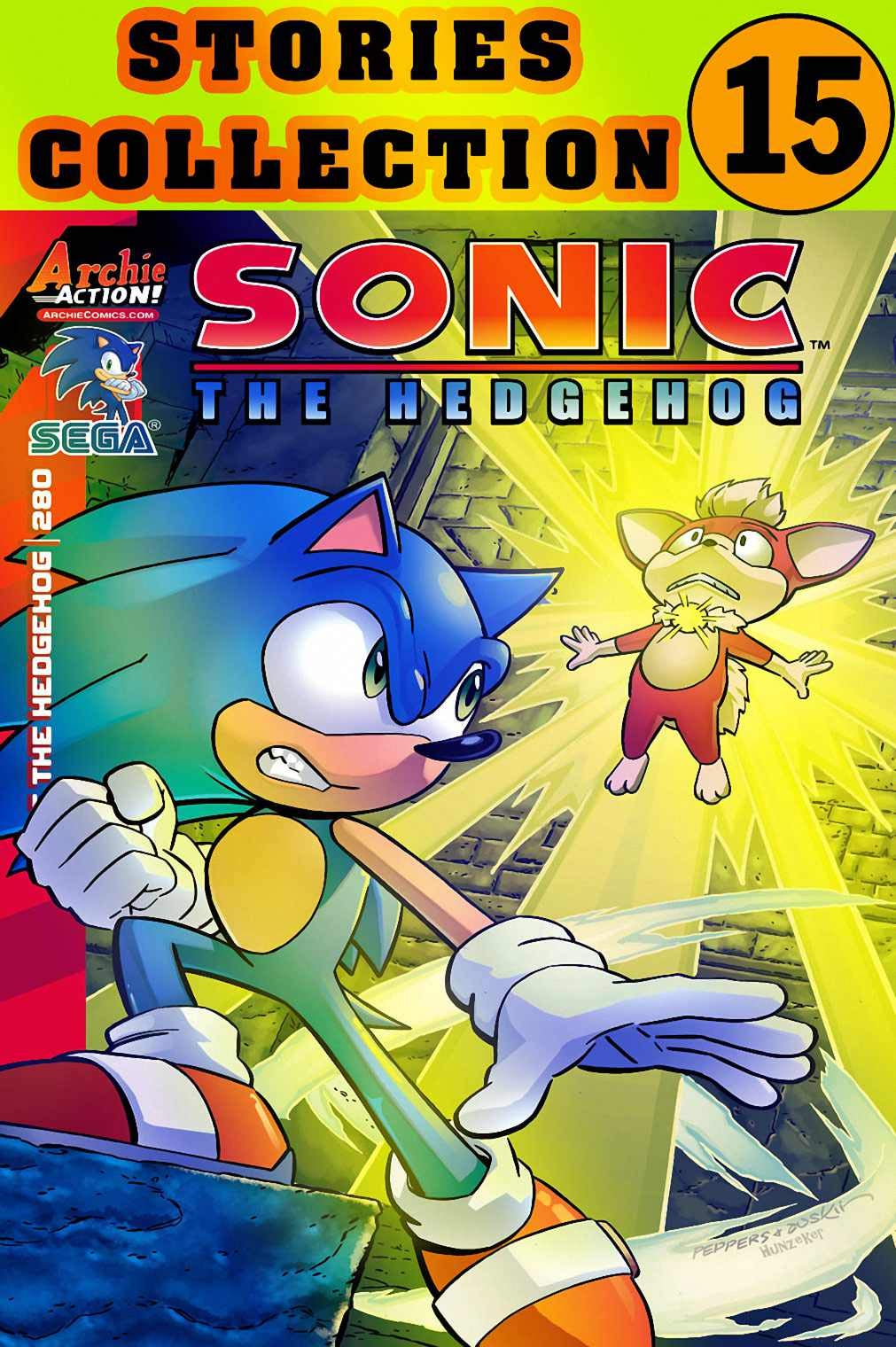 Sonic Hedgehog Stories: Collection 15 Graphic Novels Adventure Of Sonic ...