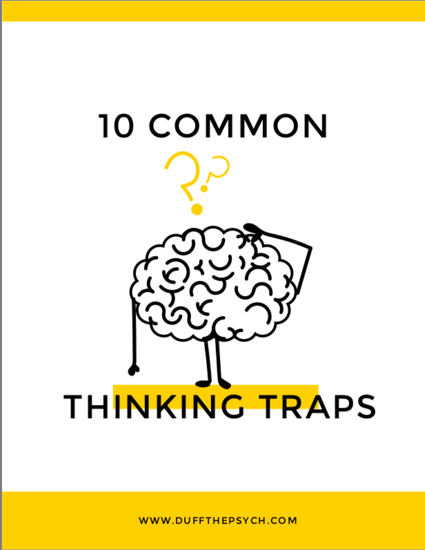 10 Common Thinking Traps by Robert Duff | Goodreads