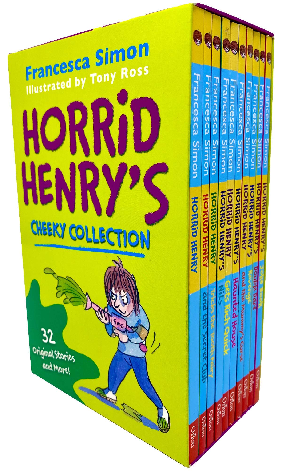 Horrid Henry's Cheeky Collection 10 Books Box Set by Francesca Simon by ...
