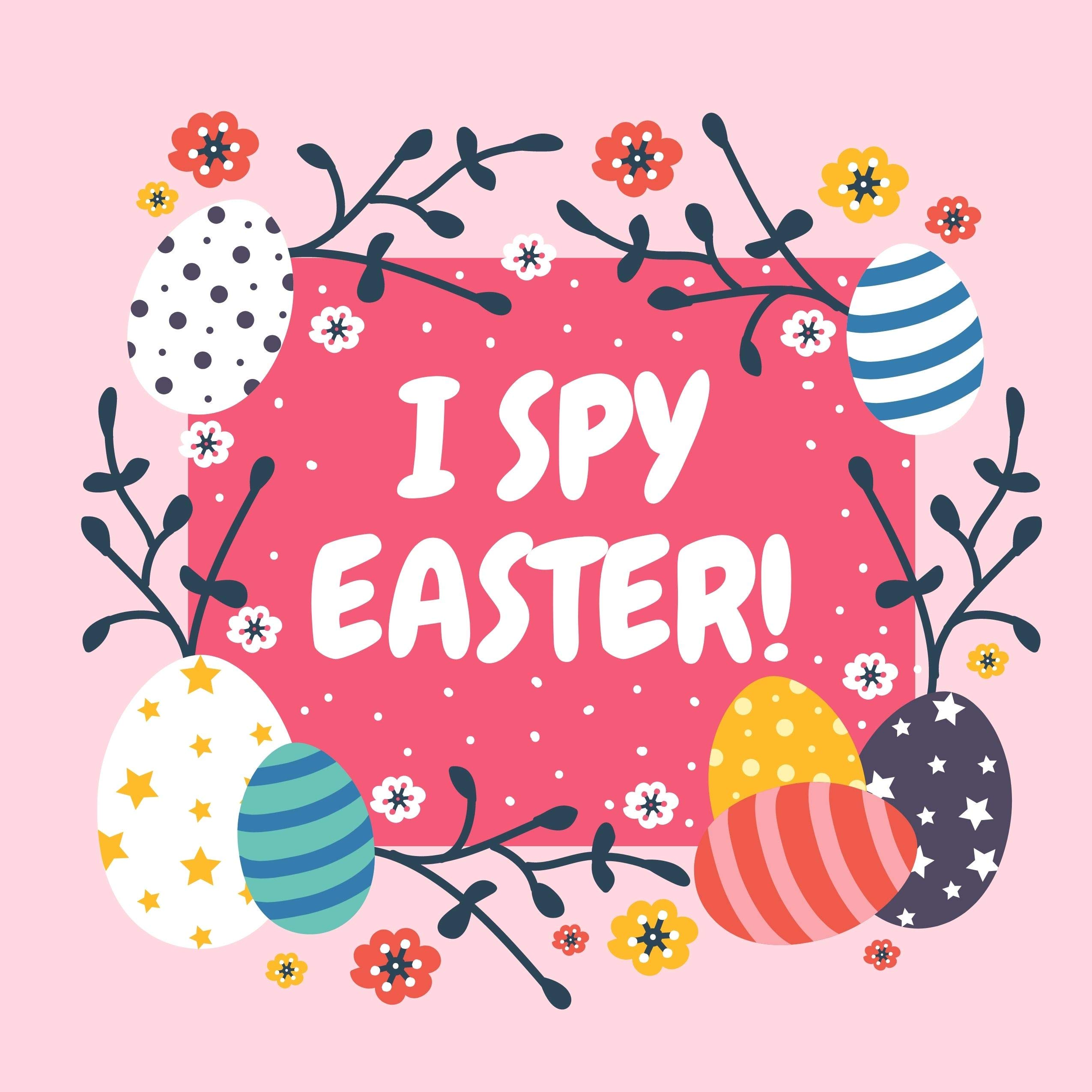 I SPY EASTER!: Bunny, Easter Eggs, Rainbow and More! Activity and ...