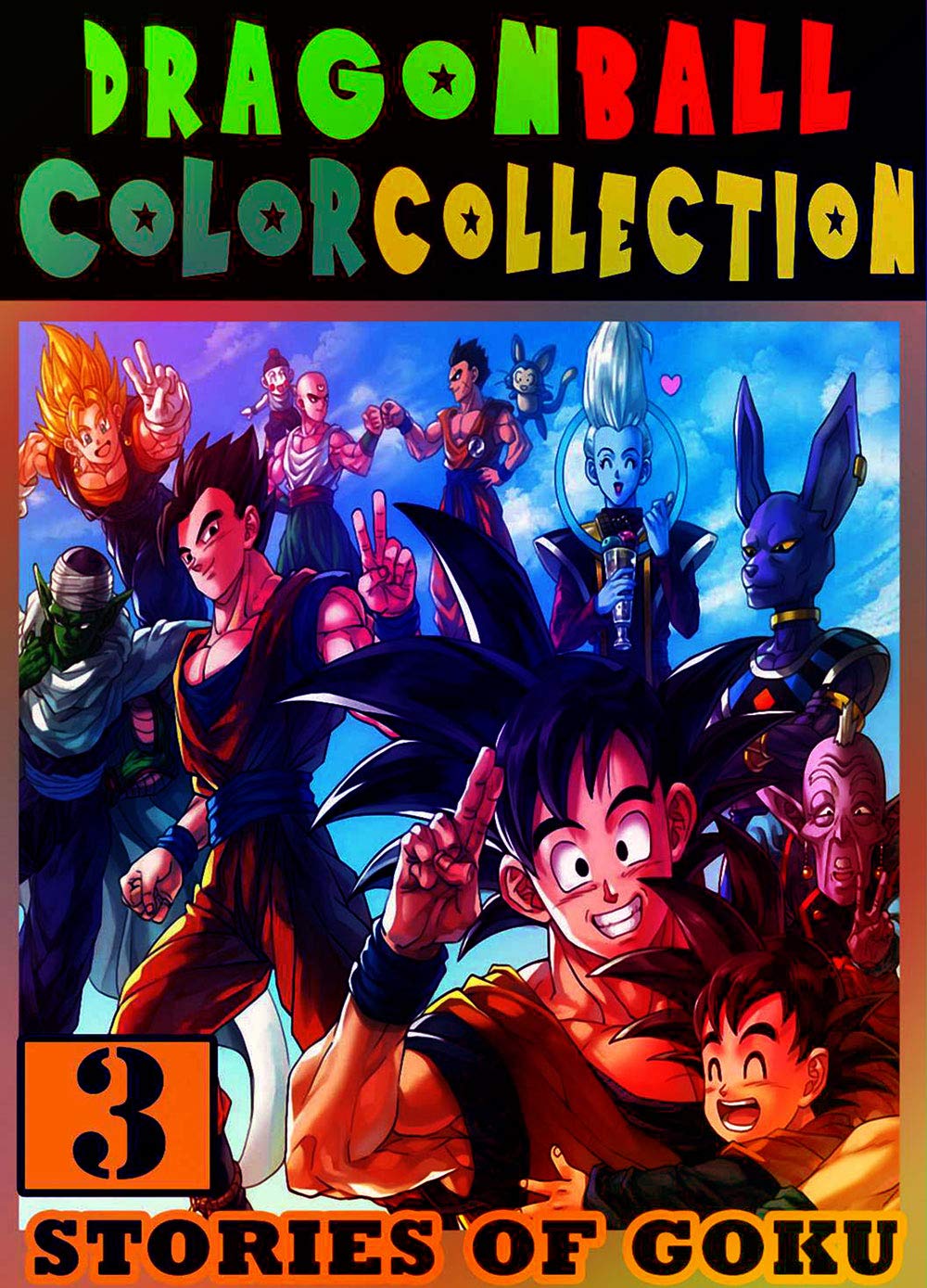 Goku Color DragonBall Stories: Collection Book 3 Great Manga For ...