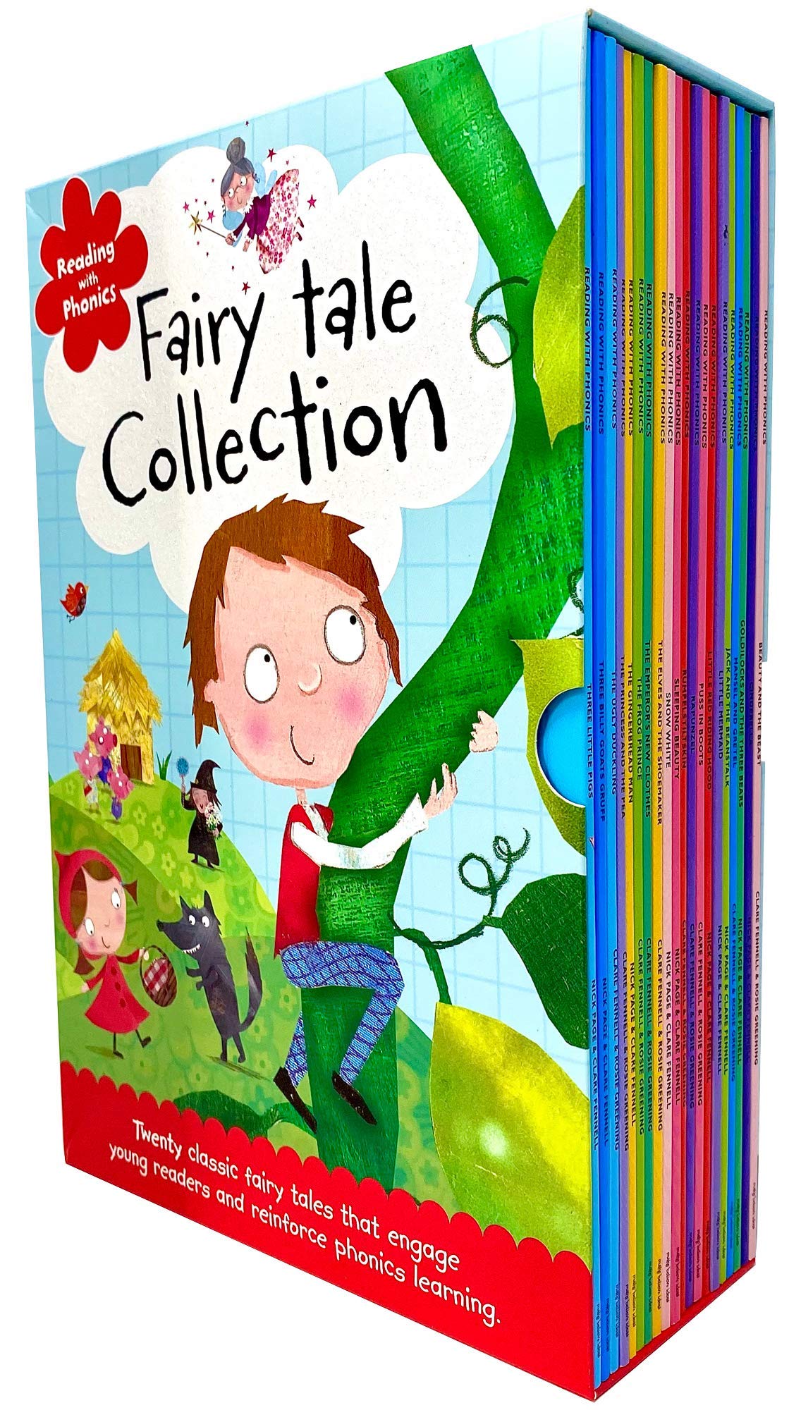 Reading with Phonics Fairy Tale Collection 20 Books Box Set by Rosie Greening | Goodreads