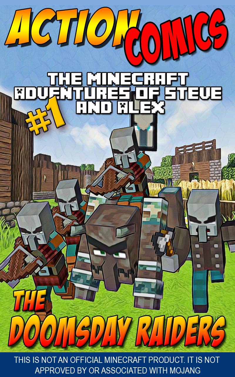 Action Comics: The Minecraft Adventures of Steve and Alex: The Doomsday ...