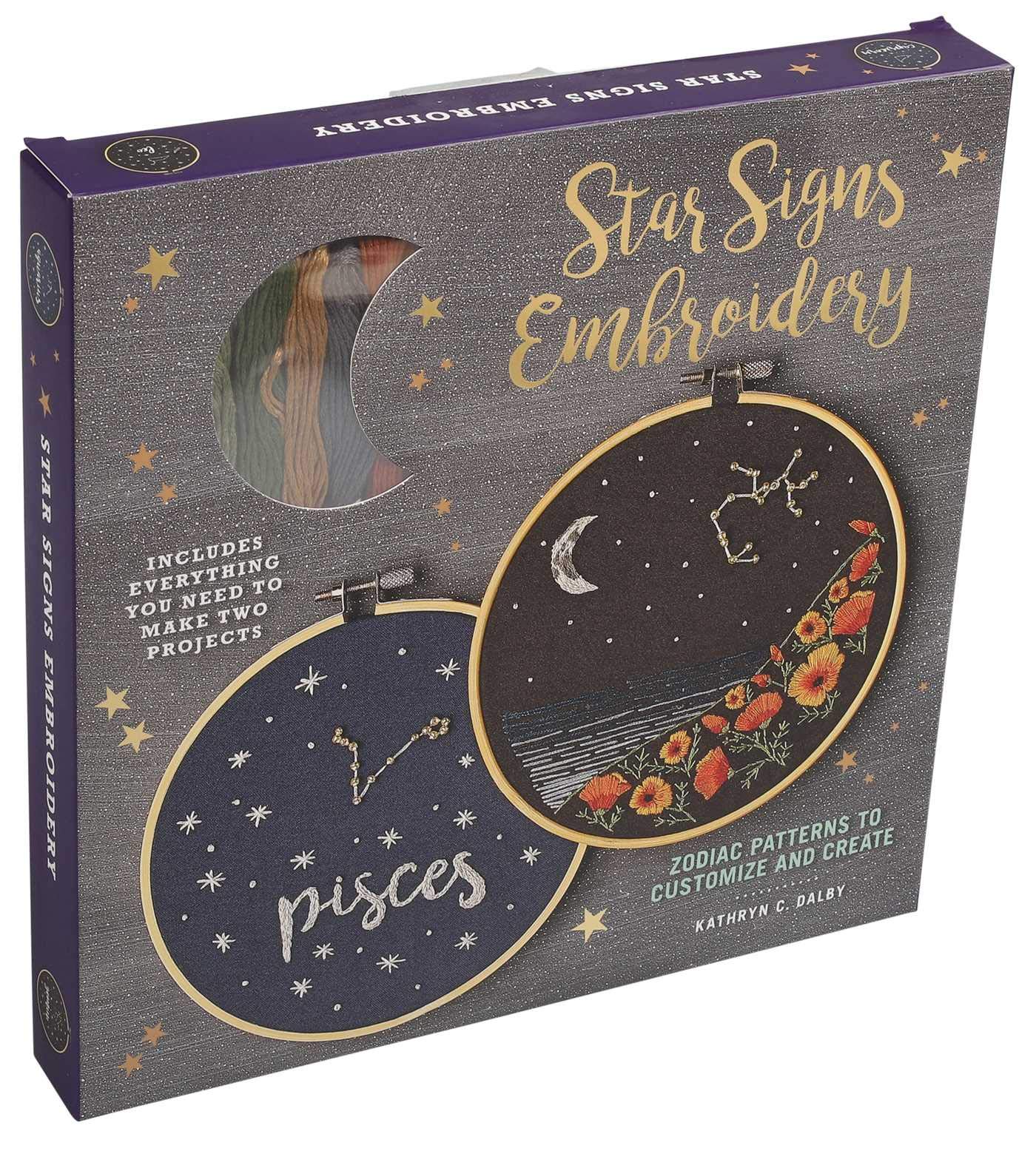 Star Signs Embroidery: Zodiac Patterns to Customize and Create by ...