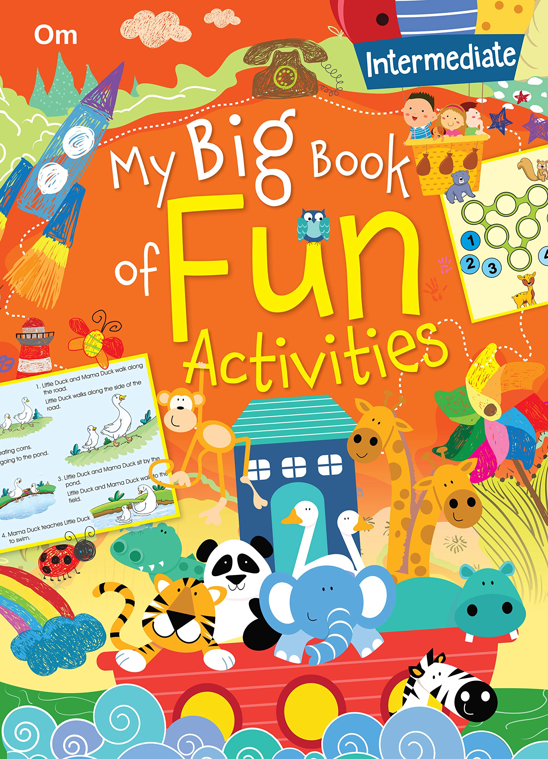 Activity Book: My Big Book of Fun Activities by OM Books Editorial Team ...