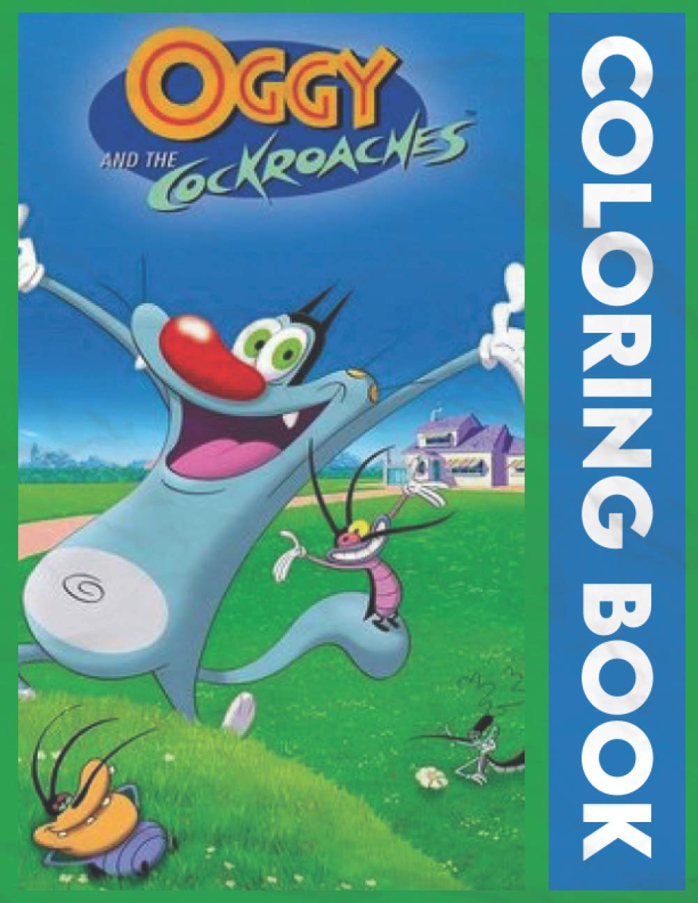 oggy and the cockroaches coloring book: A Fun Coloring Gift Book for ...