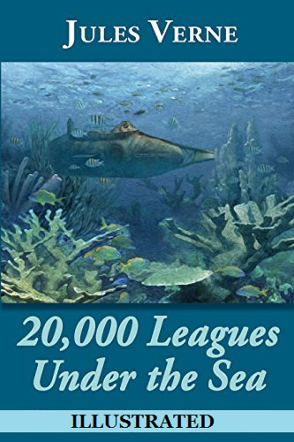 20,000 Leagues Under the Sea Illustrated by Jules Verne | Goodreads