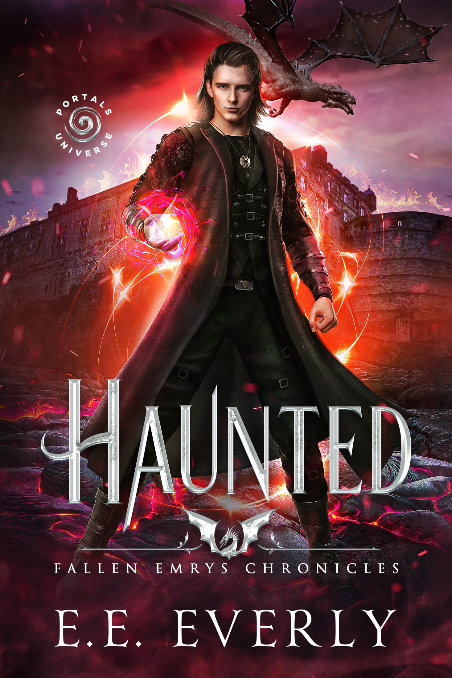 Haunted (Fallen Emrys Chronicles, #3) by E.E. Everly | Goodreads