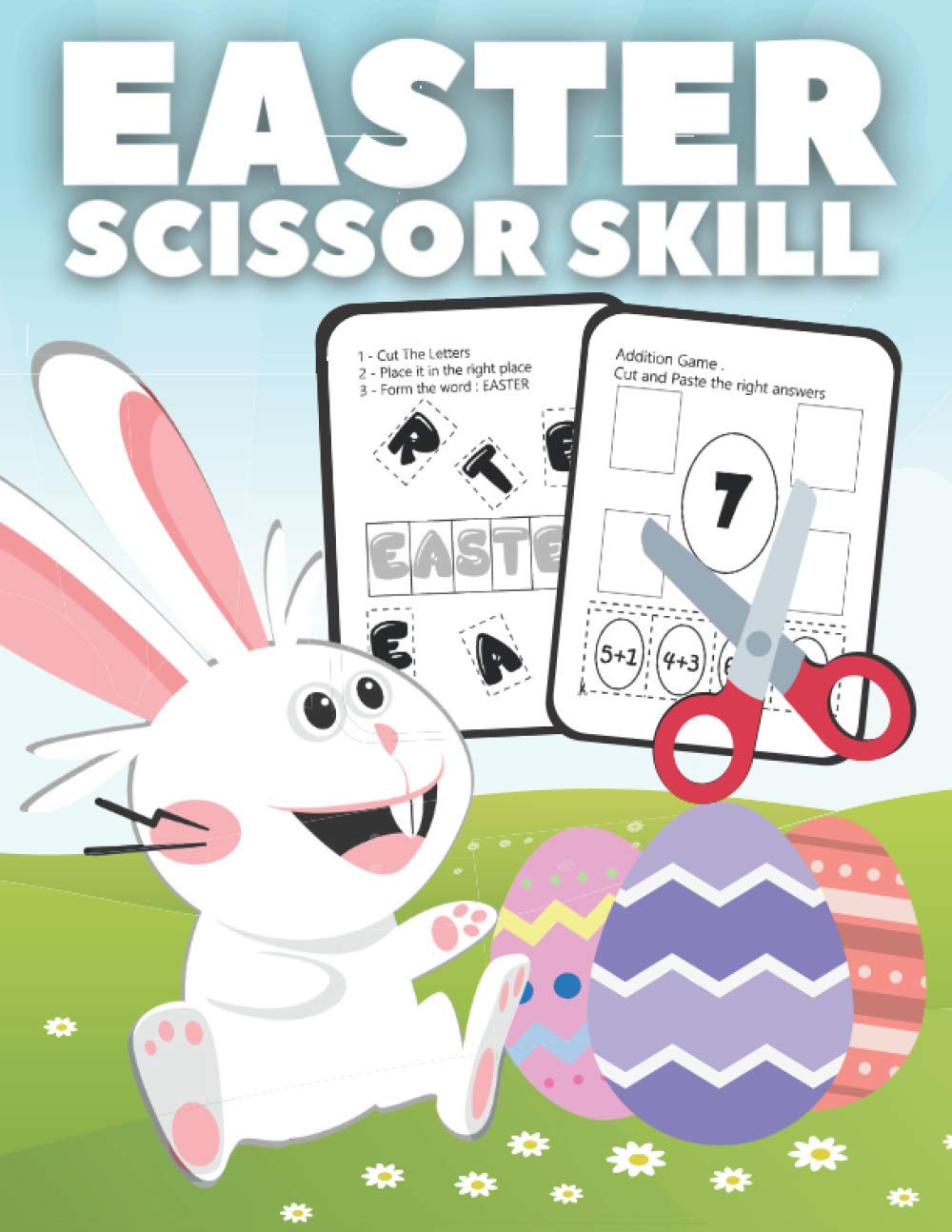 Easter Scissor Skill: A Preschool Activity Book for Kids Ages 3-5 ...