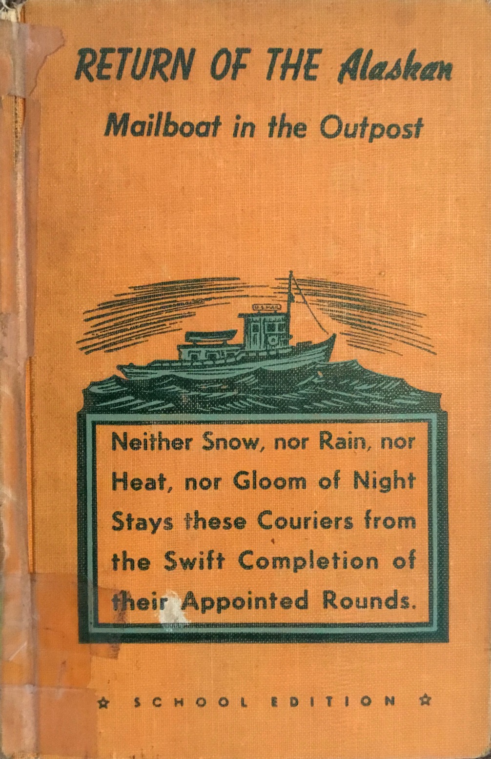 The Return of the Alaskan: Mailboat in the Outpost by Edward A. Herron ...