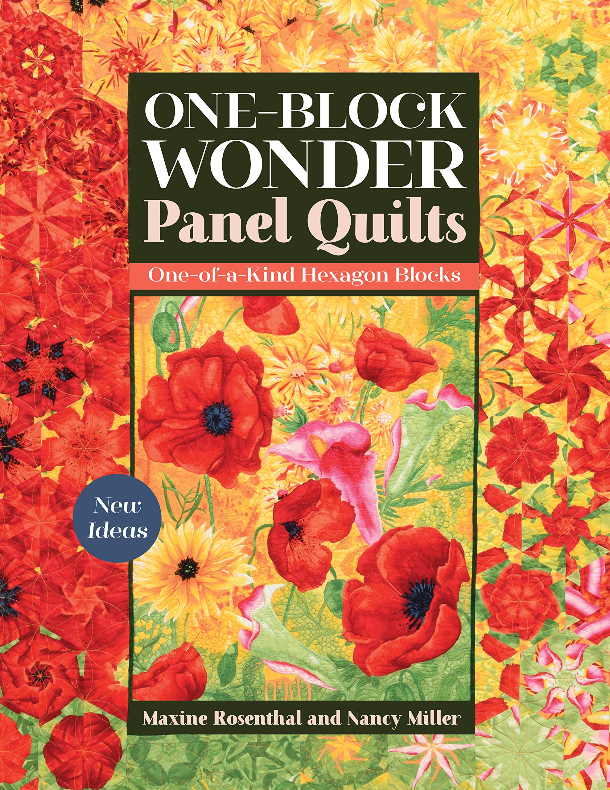 One-Block Wonder Panel Quilts: New Ideas; One-of-a-Kind Hexagon Blocks by Maxine Rosenthal ...