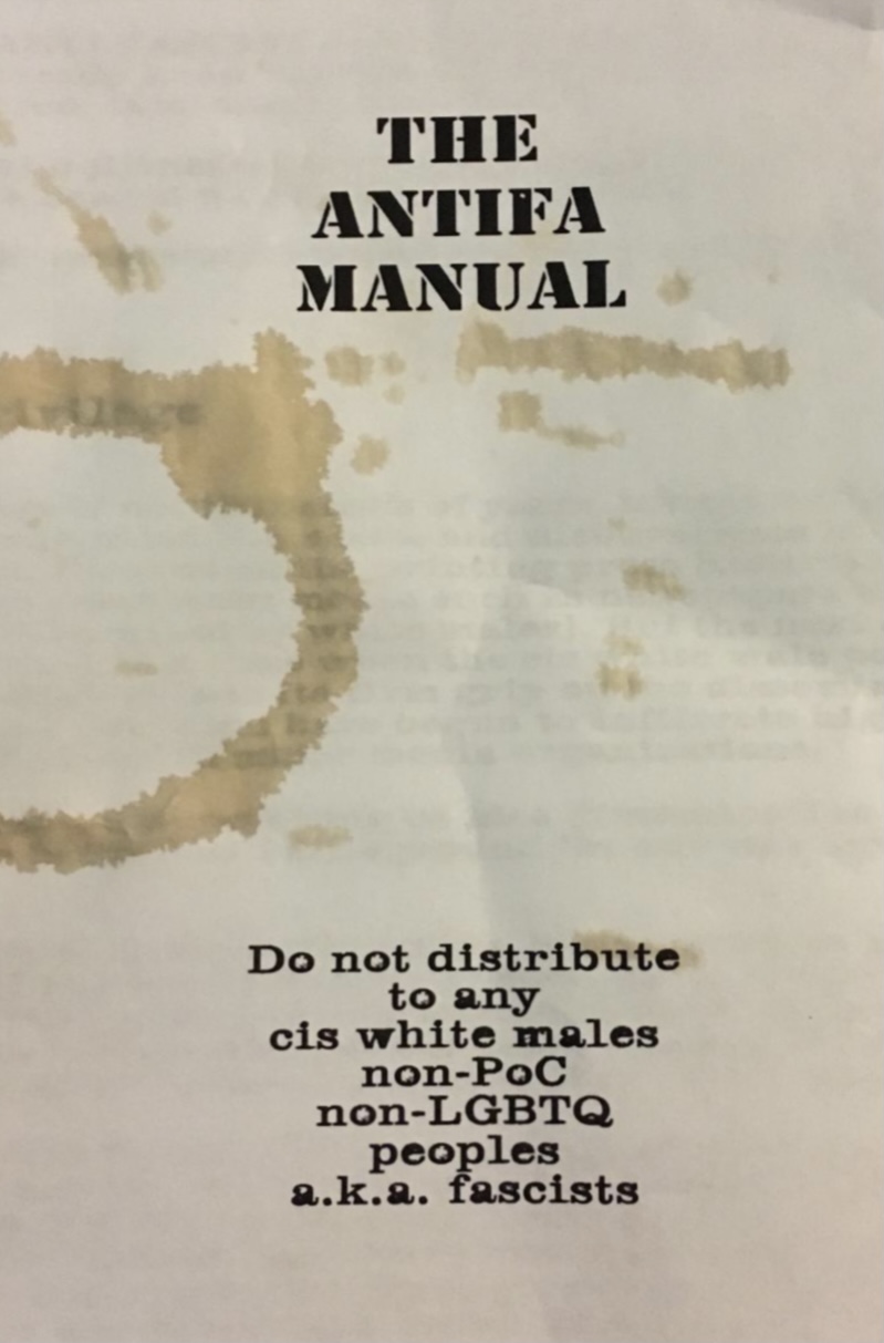 The Antifa Manual-Evergreen State College by Anonymous | Goodreads