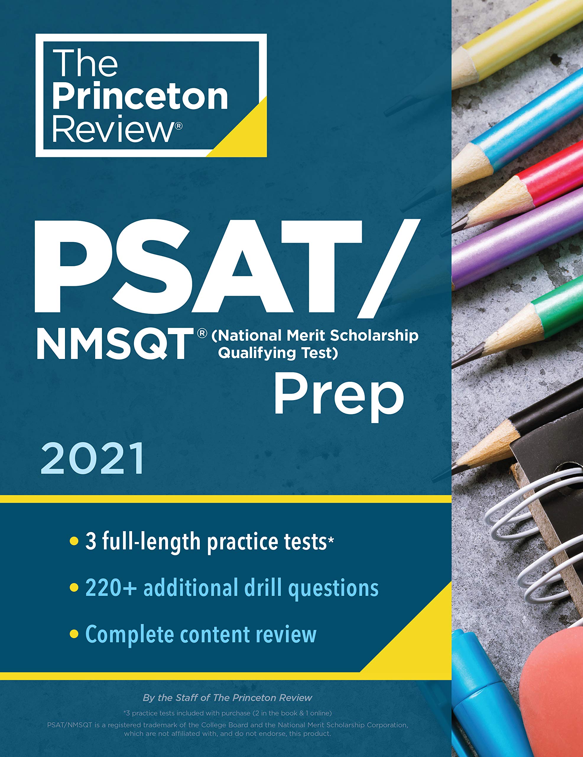 Princeton Review PSAT/NMSQT Prep, 2021: 3 Practice Tests + Review ...