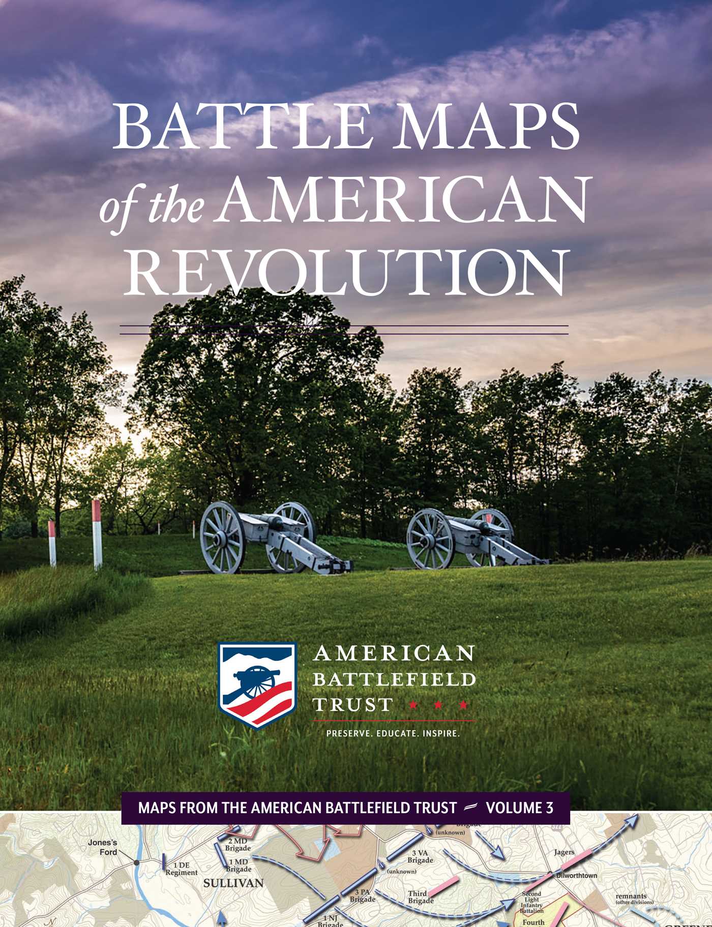 Battle Maps of the American Revolution (3) by American Battlefield ...
