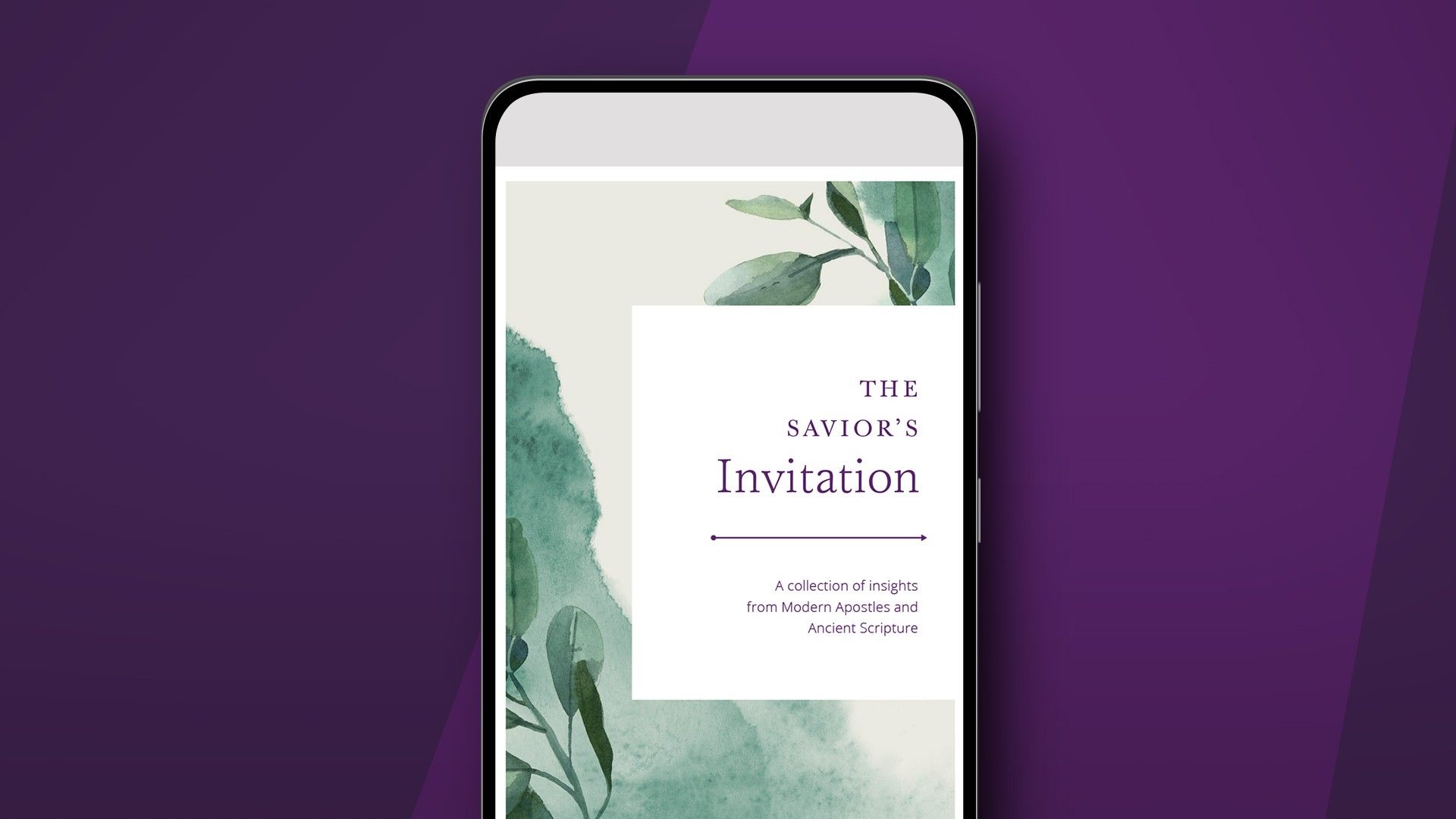 The Savior's Invitation: A Collection of Insights From Modern Apostles ...