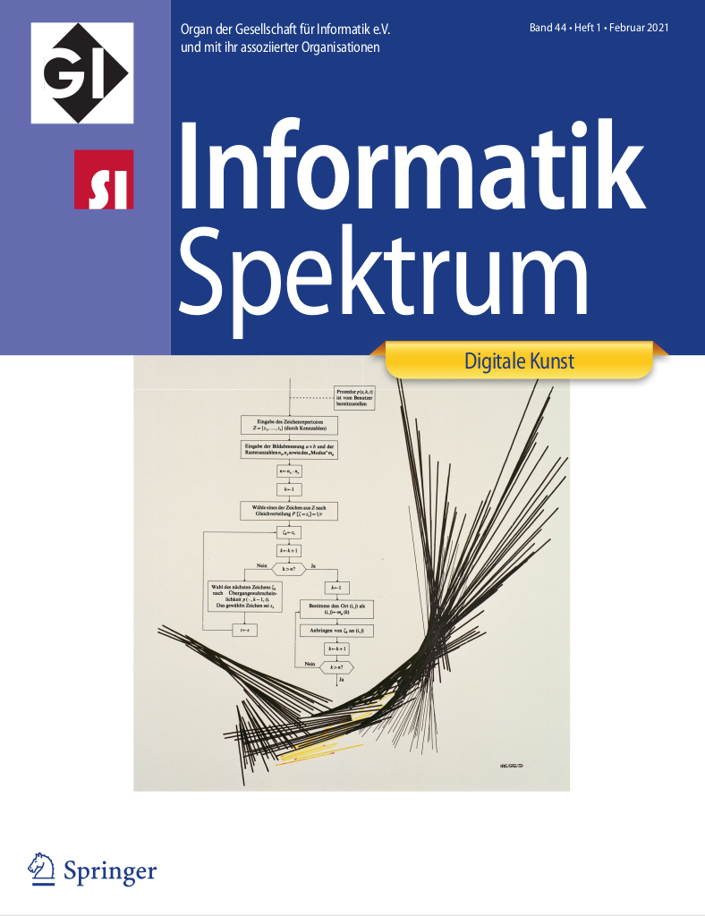 Informatik Spektrum #44/1 (Februar 2021): Digitale Kunst by ...