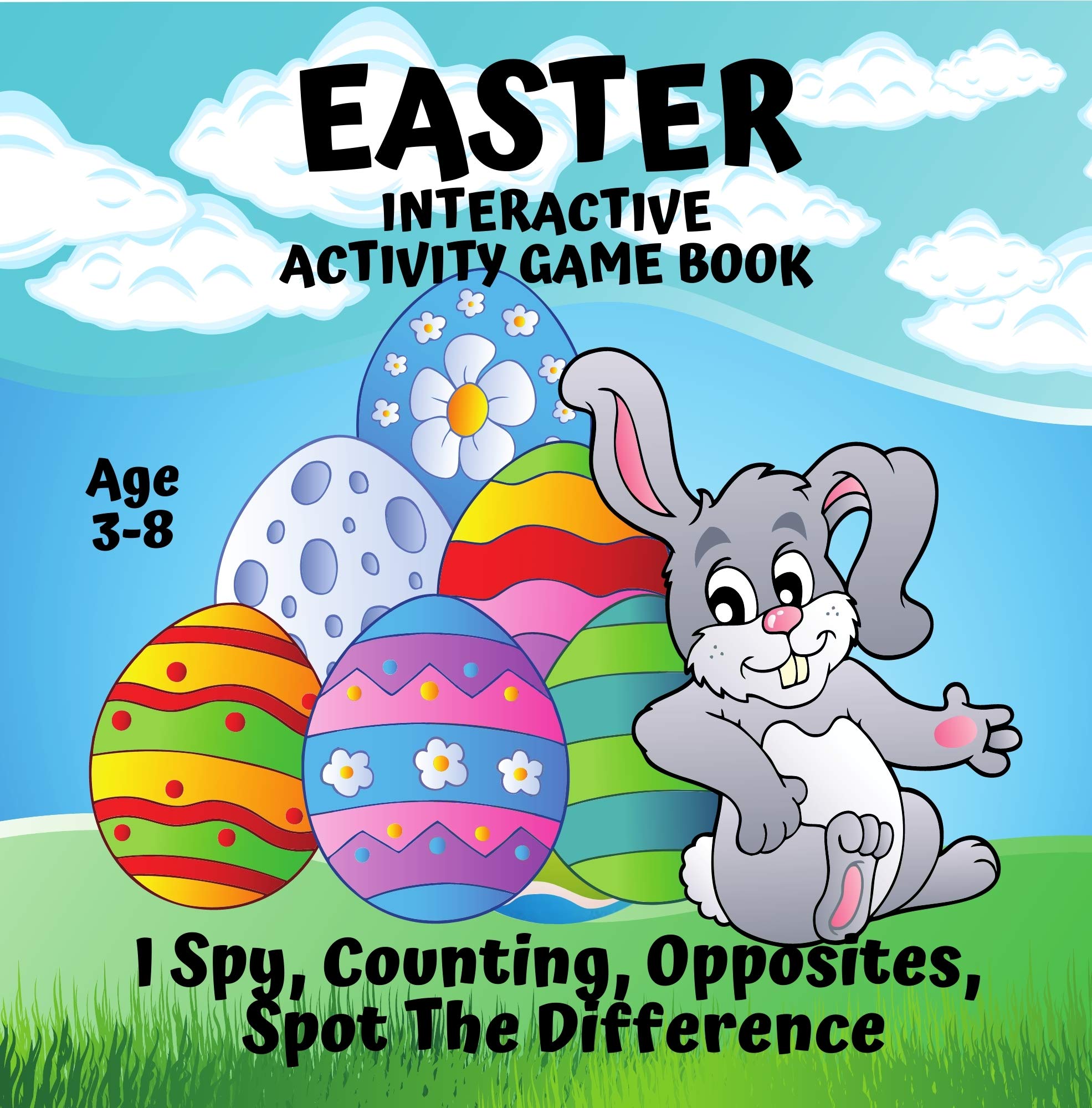 Easter Interactive Activity Game Book - I Spy, Counting, Opposites ...