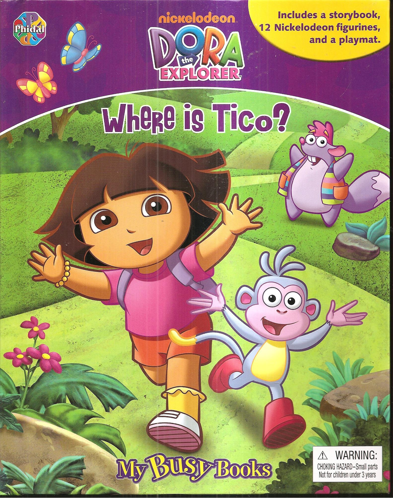 Nickelodeon Dora The Explorer: Where Is Tico by My Busy Books ...