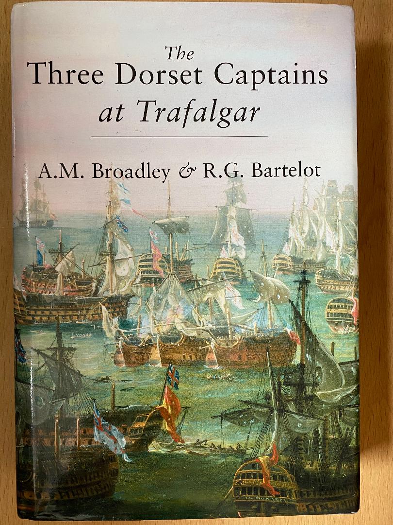 The three Dorset captains at Trafalgar by Alexander Meyrick Broadley ...
