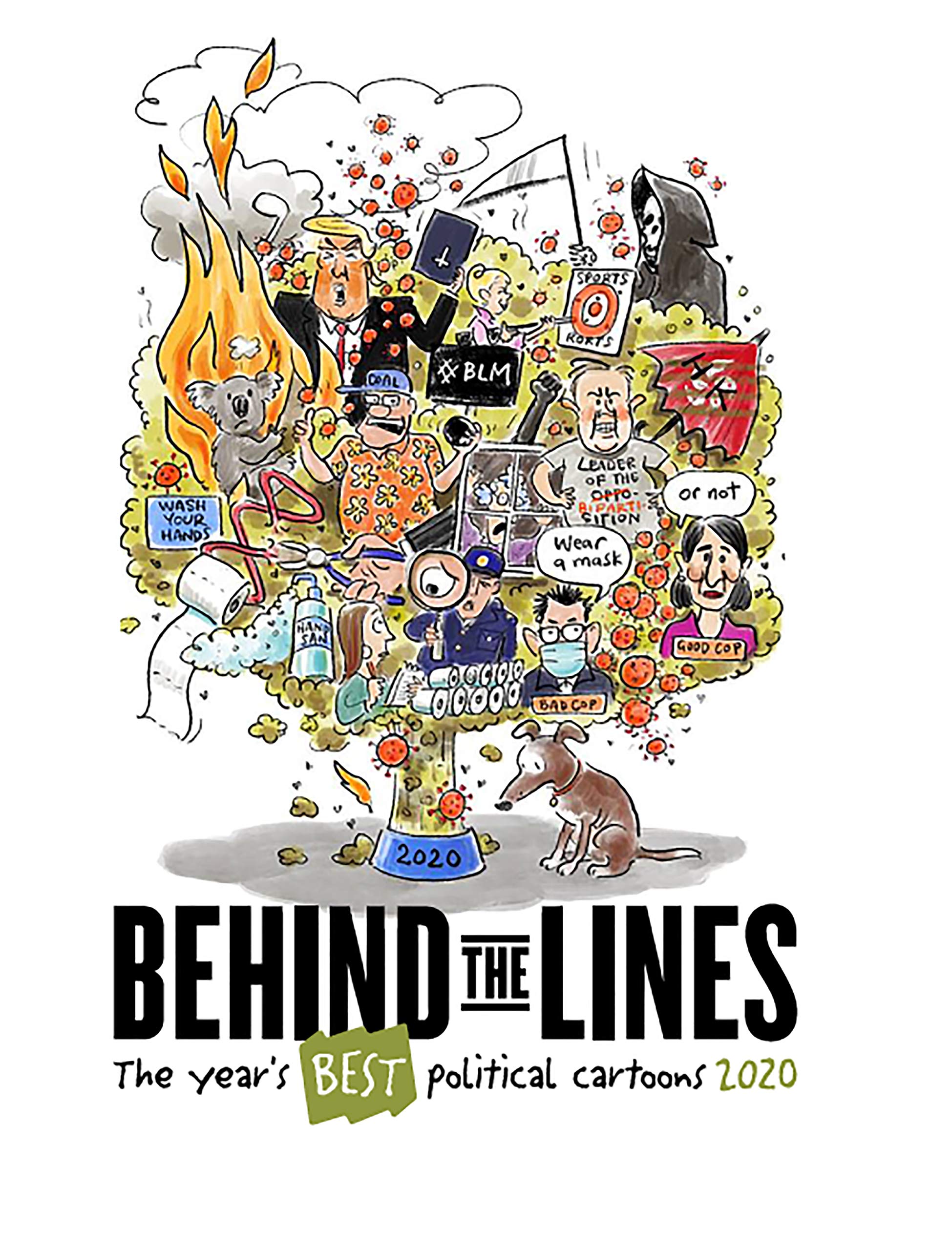Behind the Lines: The Years Best Political Cartoons 2020 by National ...