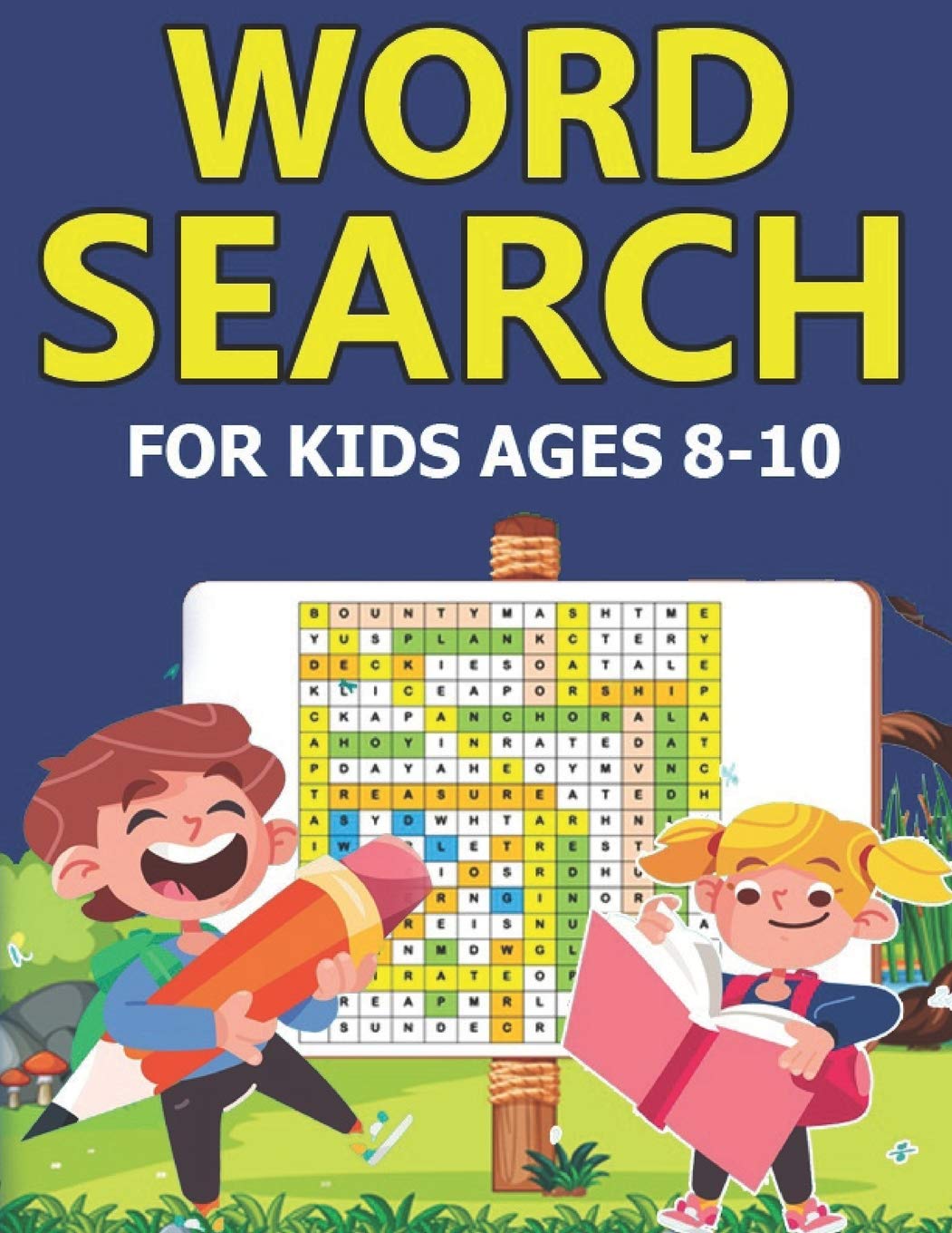 Word Search for Kids Ages 8-10: Practice Spelling, Learn Vocabulary ...