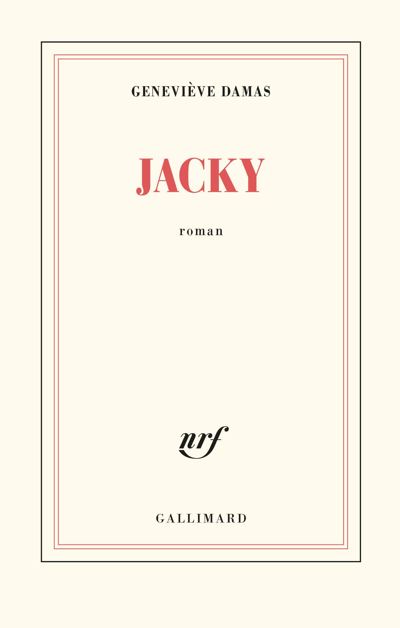 Jacky by Geneviève Damas | Goodreads