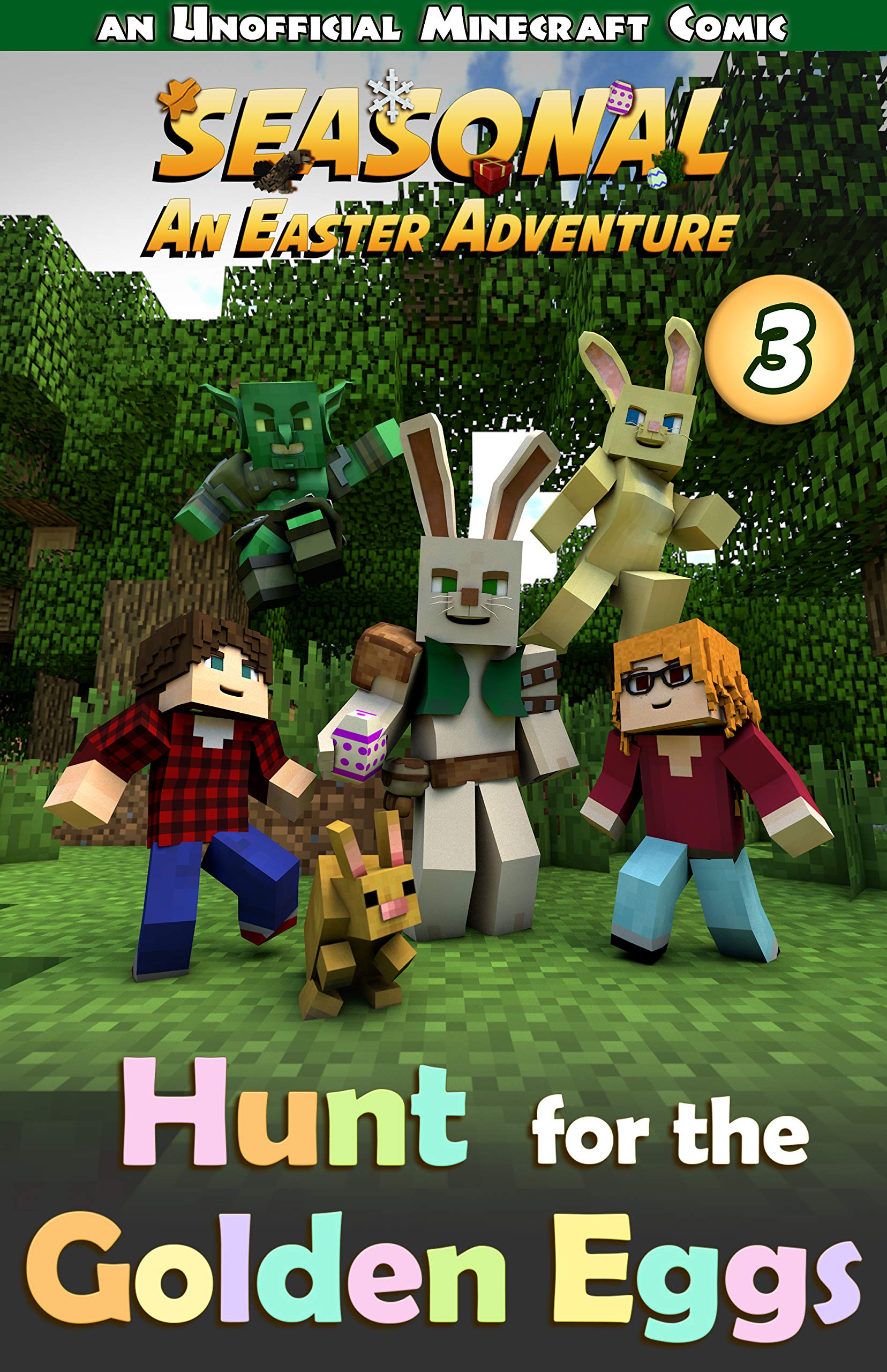 Hunt for the Golden Eggs: Minecraft Easter Book by Calvin Crowther | Goodreads