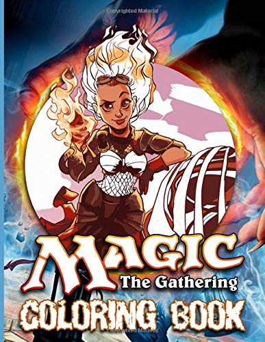 Magic The Gathering Coloring Book: Impressive Magic The Gathering ...