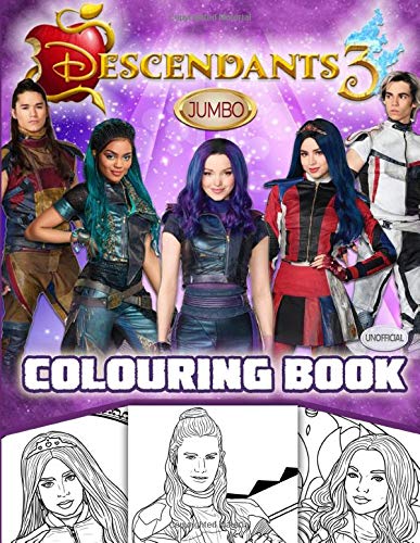Descendants 3 Colouring Book: Descendants 3 Great Colouring Book With ...