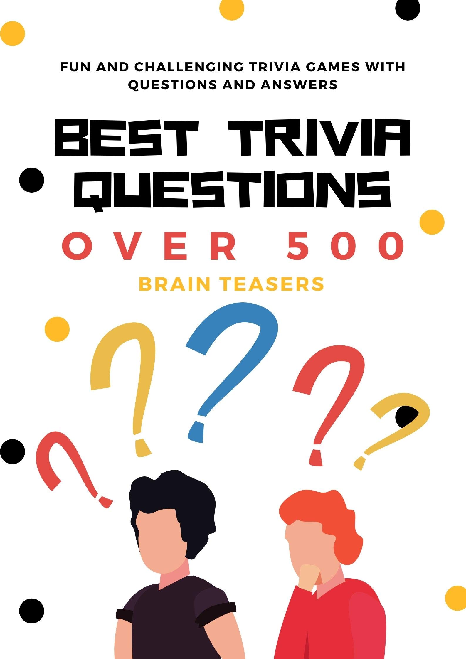 Best Trivia Questions: Fun and Challenging Trivia Games with Questions ...