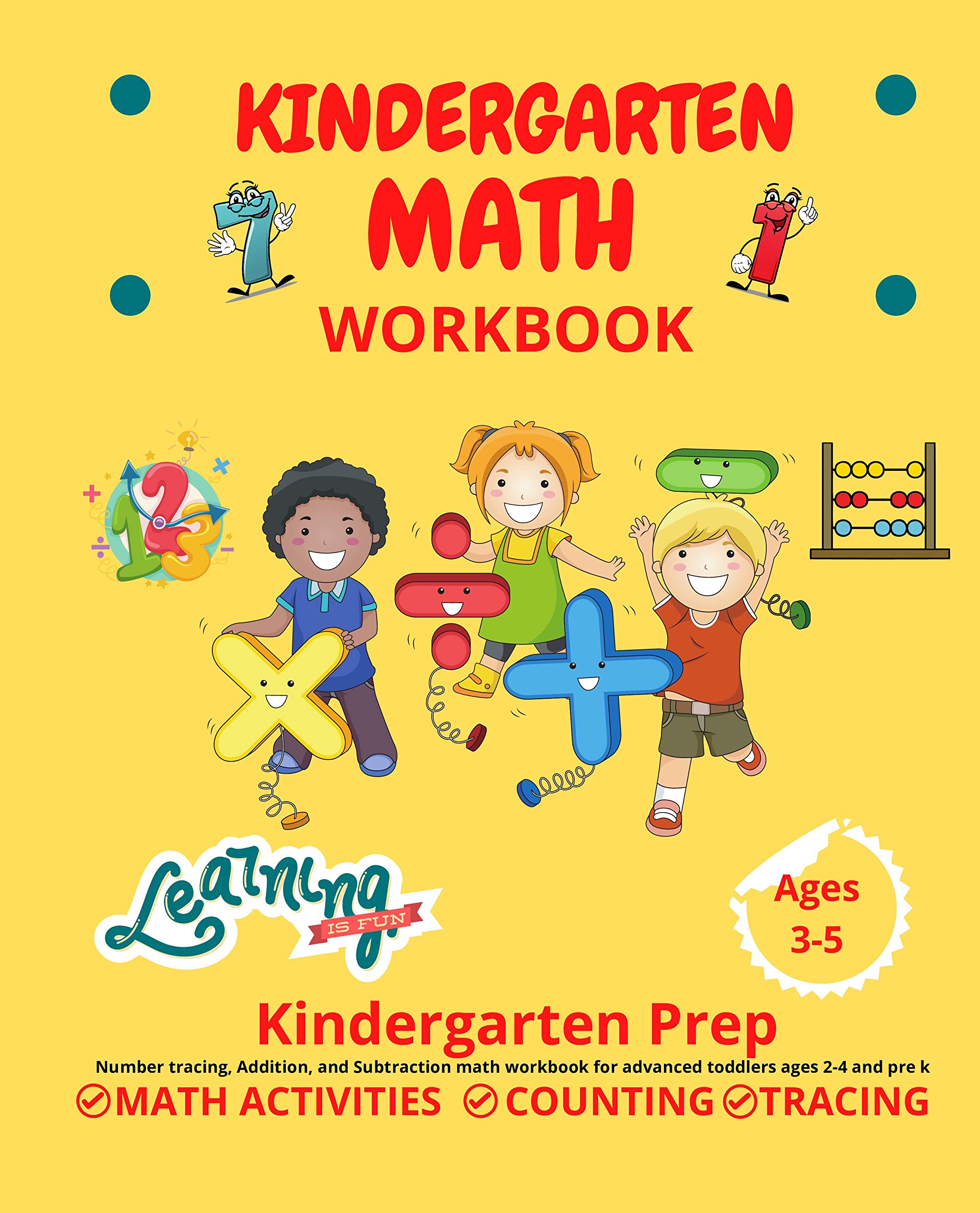 Kindergarten Math Workbook Preschool Math Workbook For Toddlers Ages 3 Kindergarten Math Workbook Preschool Math Workbook For Toddlers Ages 3