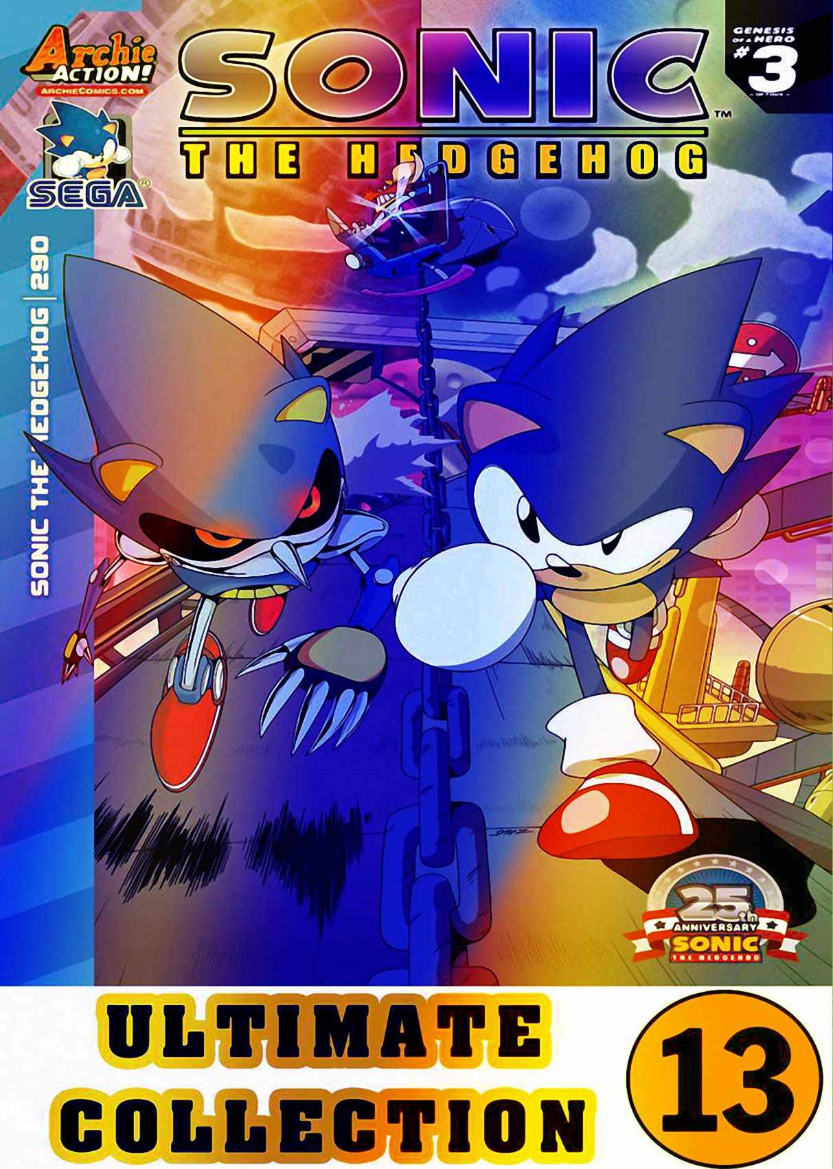 Sonic Hedgehog Ultimate: Collection 13 Cartoon Adventure Of Sonic Comic ...