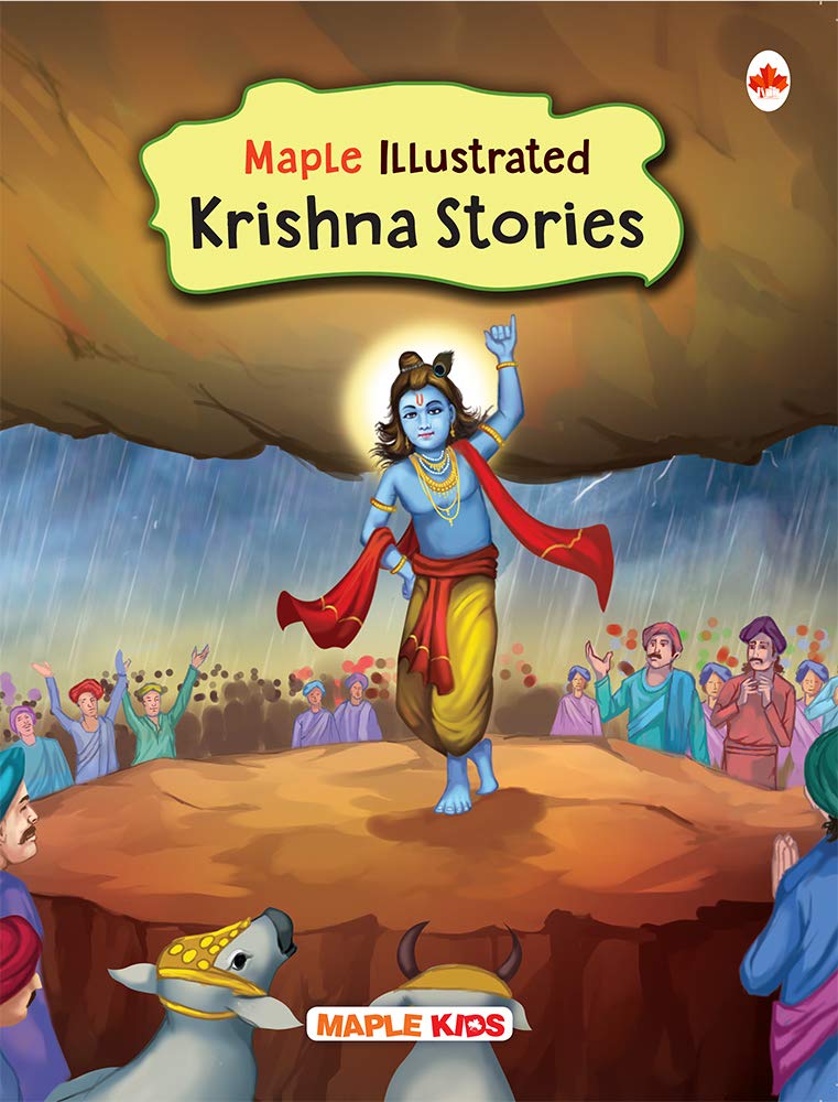 Krishna Tales - Maple Illustrated Story Book for Kids - Colourful ...
