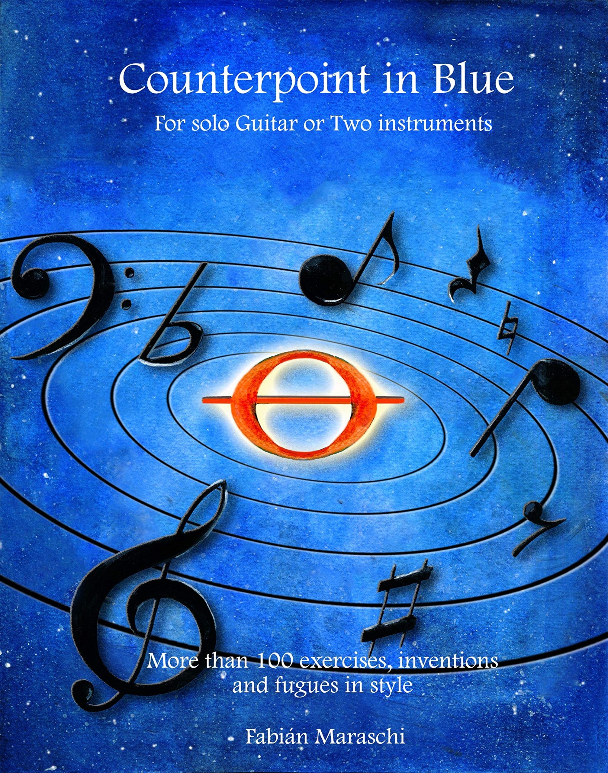 Counterpoint in Blue: For solo Guitar or two instruments by Fabián ...