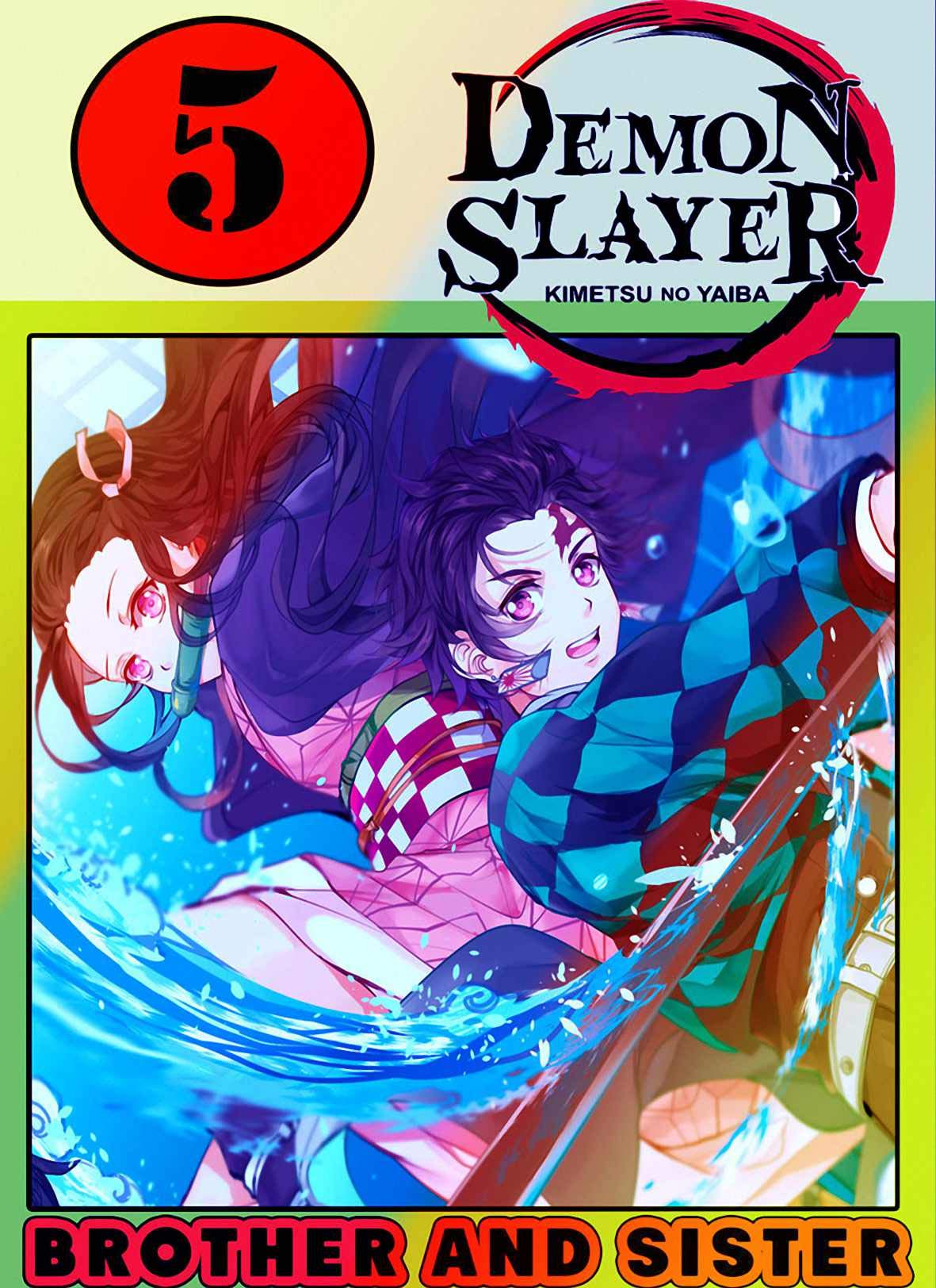 Brother And Demon Sister: Collection 5 Action Shonen Demon Manga Slayer ...