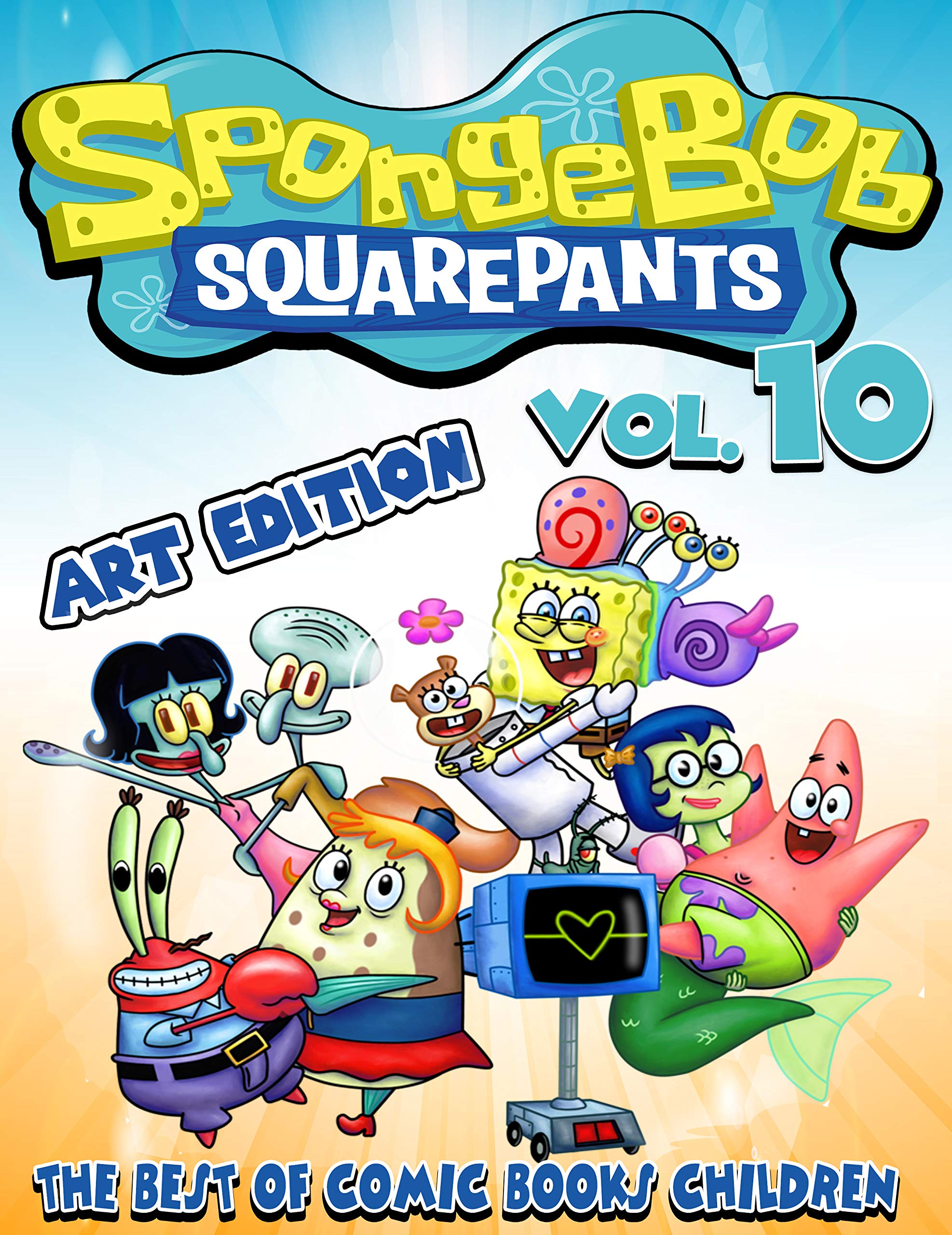 The Best of Comic Books Children SpongeBob SquarePants Art Edition: Art ...