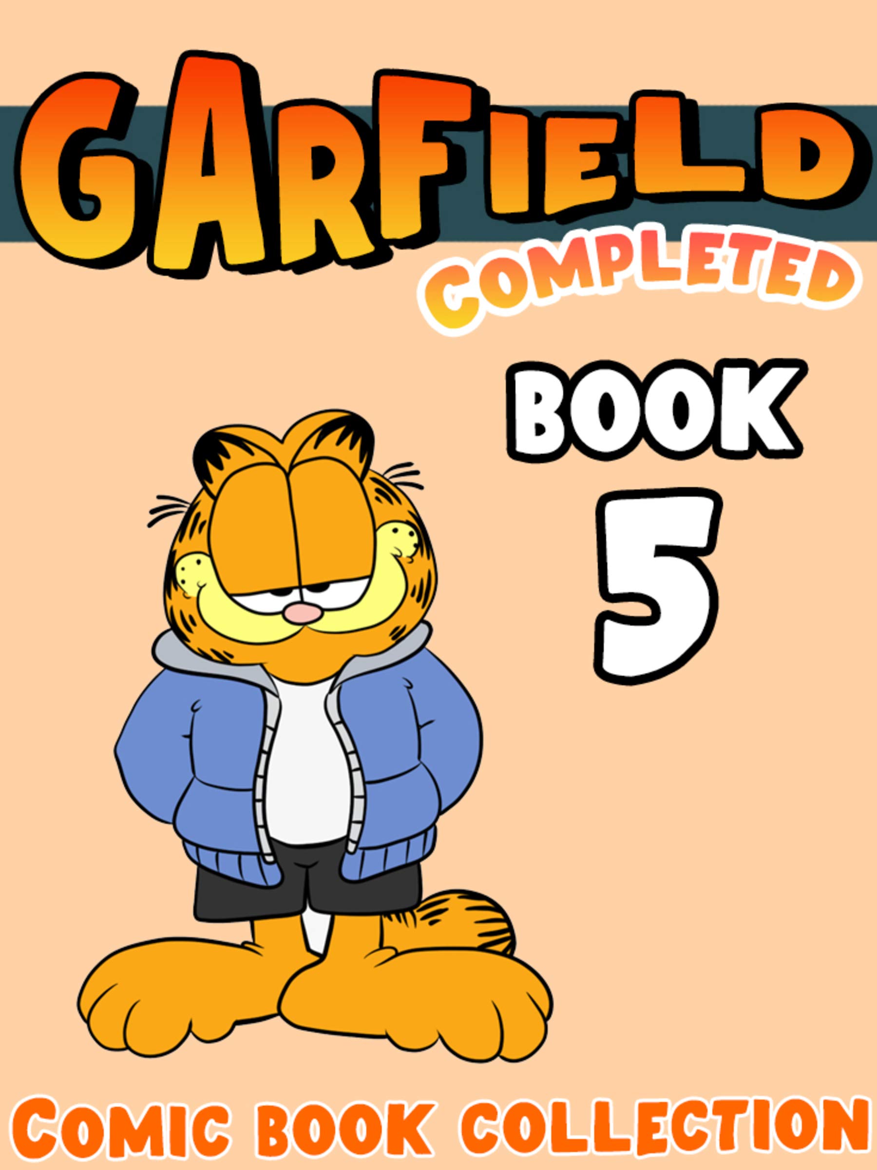 Comic book collection Garfield Full series: Garfield Full series Book 5 ...