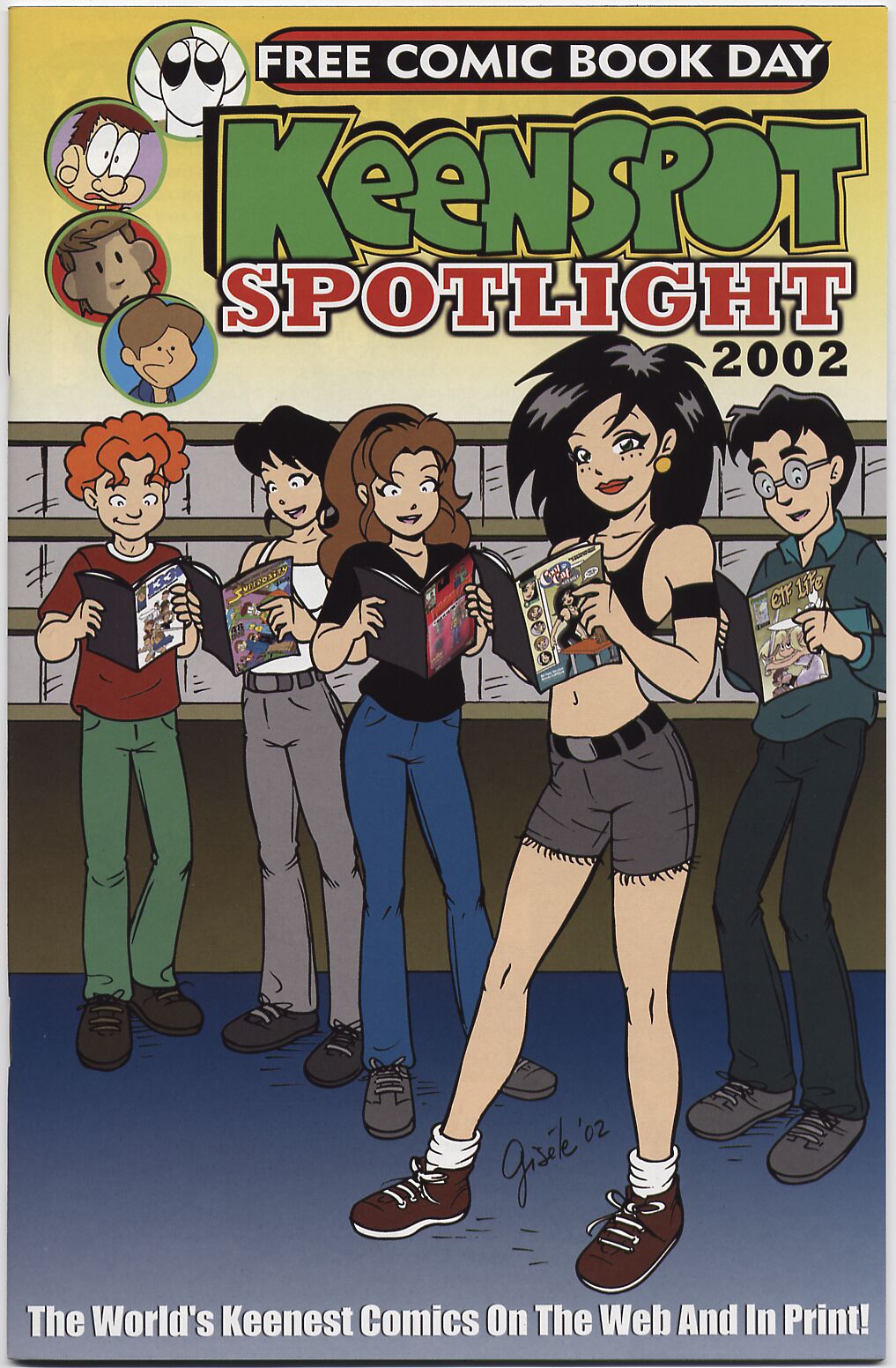 Keenspot Spotlight (FCBD 2002) by Keenspot | Goodreads
